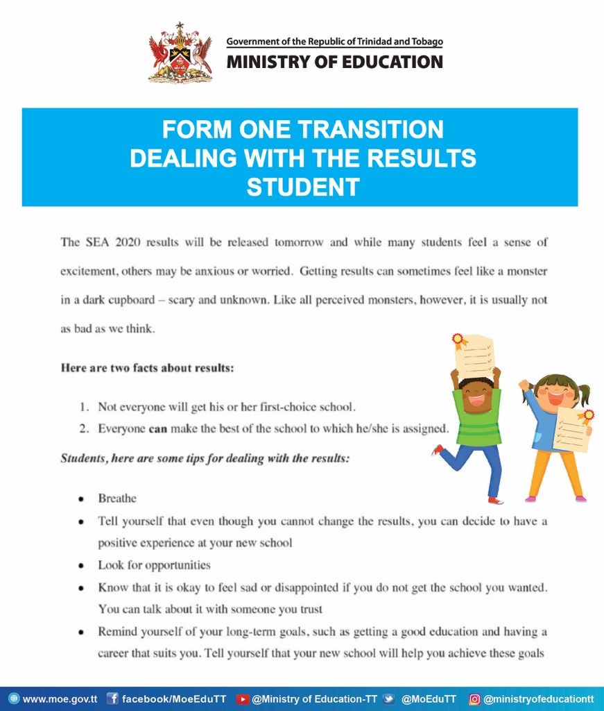 SEA 2021 Tips For Students And Information Booklet - TTT News