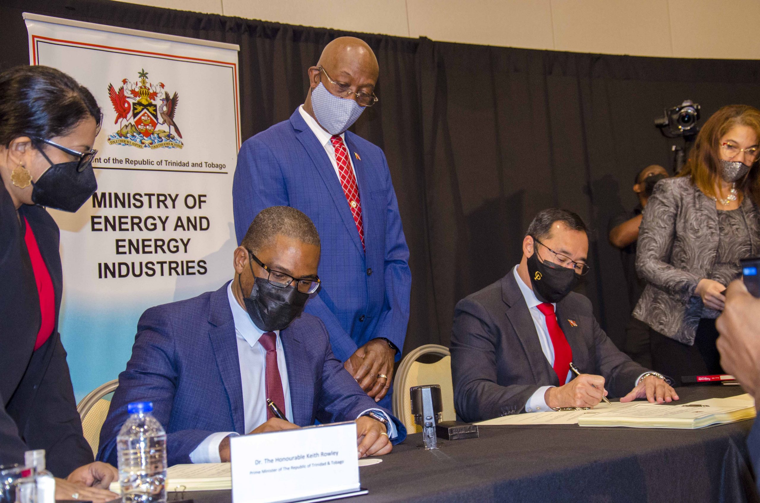 Signing Of The Manatee Field Production Sharing Contract - TTT News