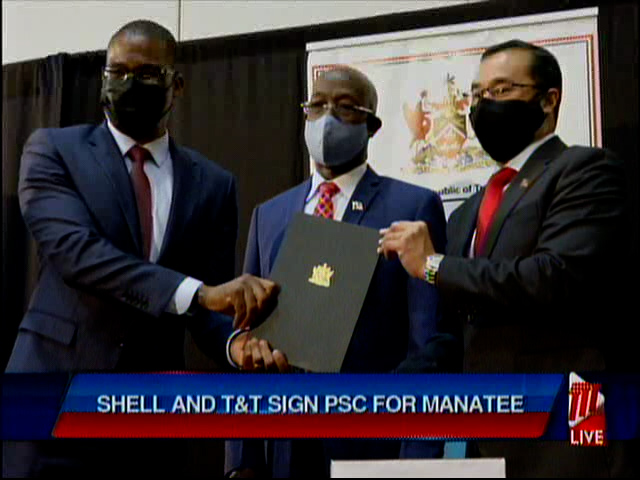 Government, Shell Sign Production Sharing Contract For Manatee Field ...