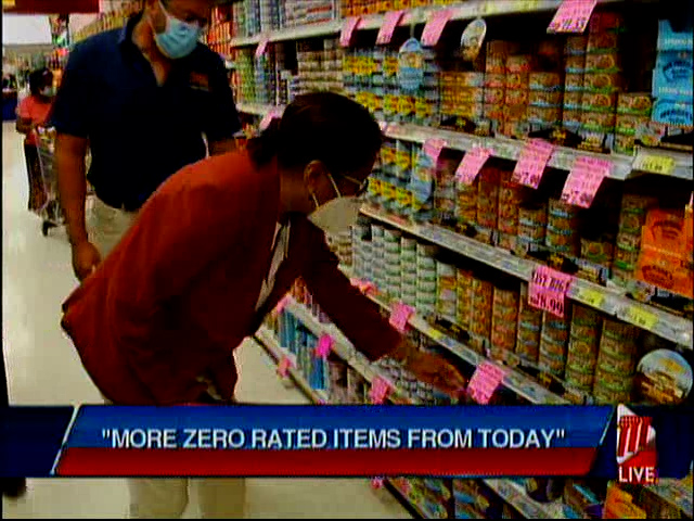 More Zero Rated Items From Today - TTT News