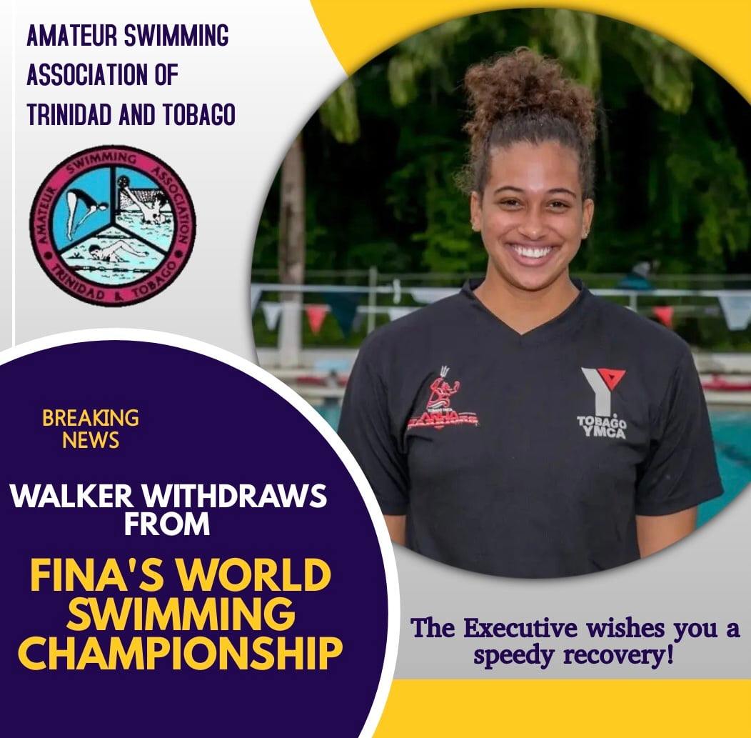 Walker Withdraws From FINA World Swimming Championships After Testing ...