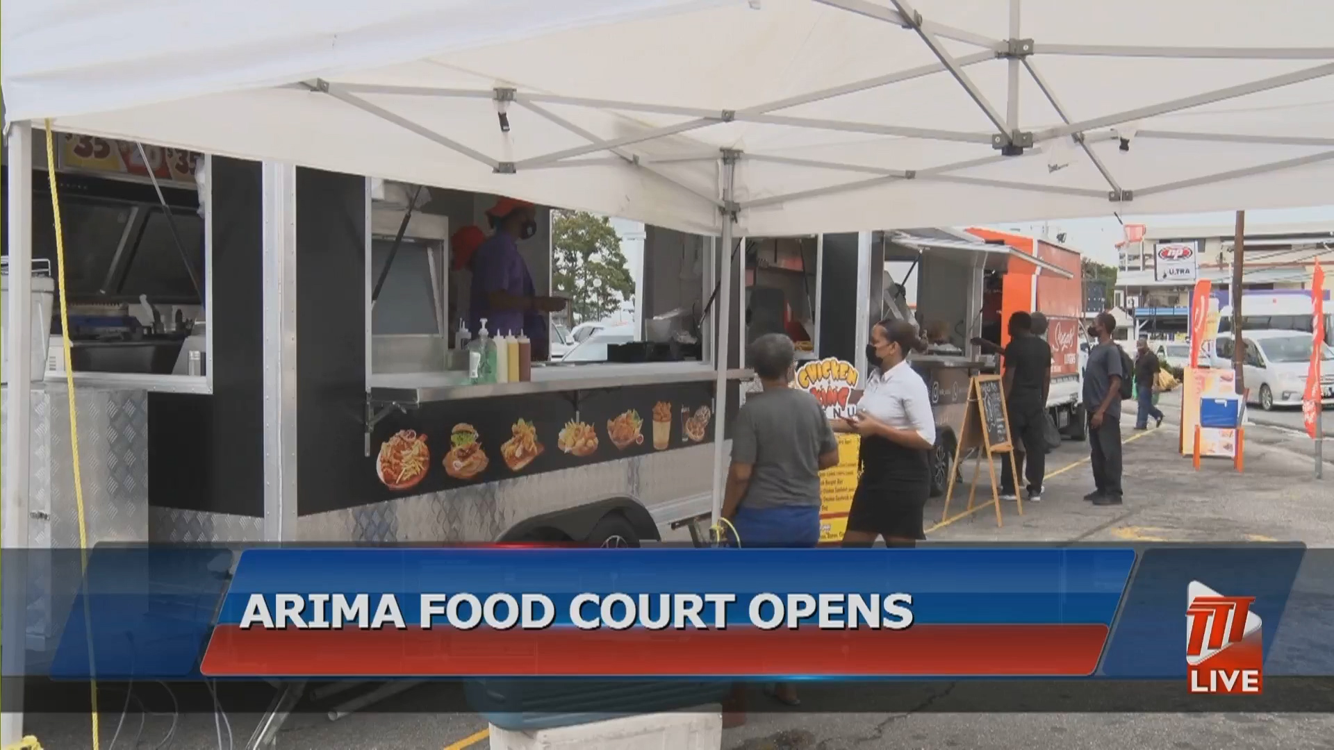 Arima Food Court Opens - TTT News