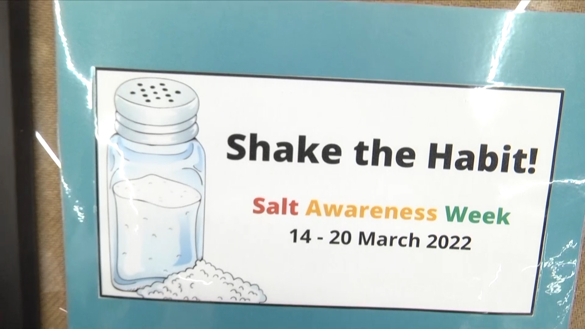Salt Awareness Week 2022 - Shake The Habit - TTT News
