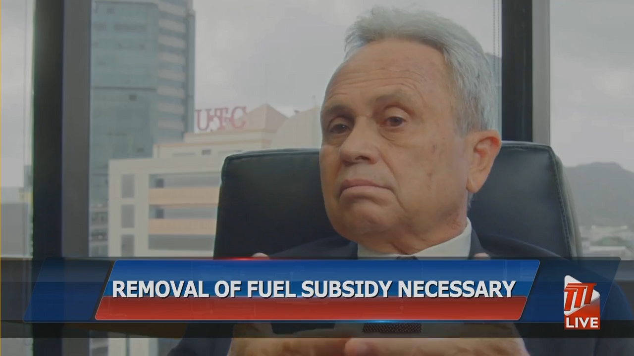 Minister Imbert : Removal Of Fuel Subsidy Necessary - TTT News