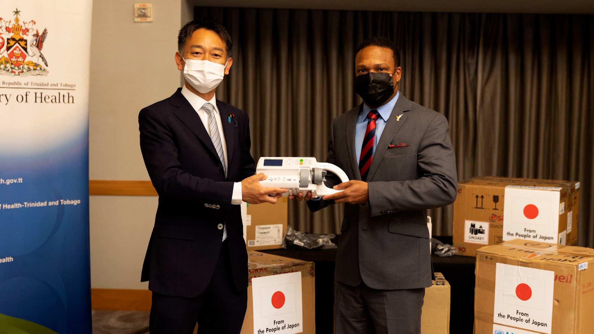 US$1 Million In Medical Equipment Now Donated From Japan - TTT News