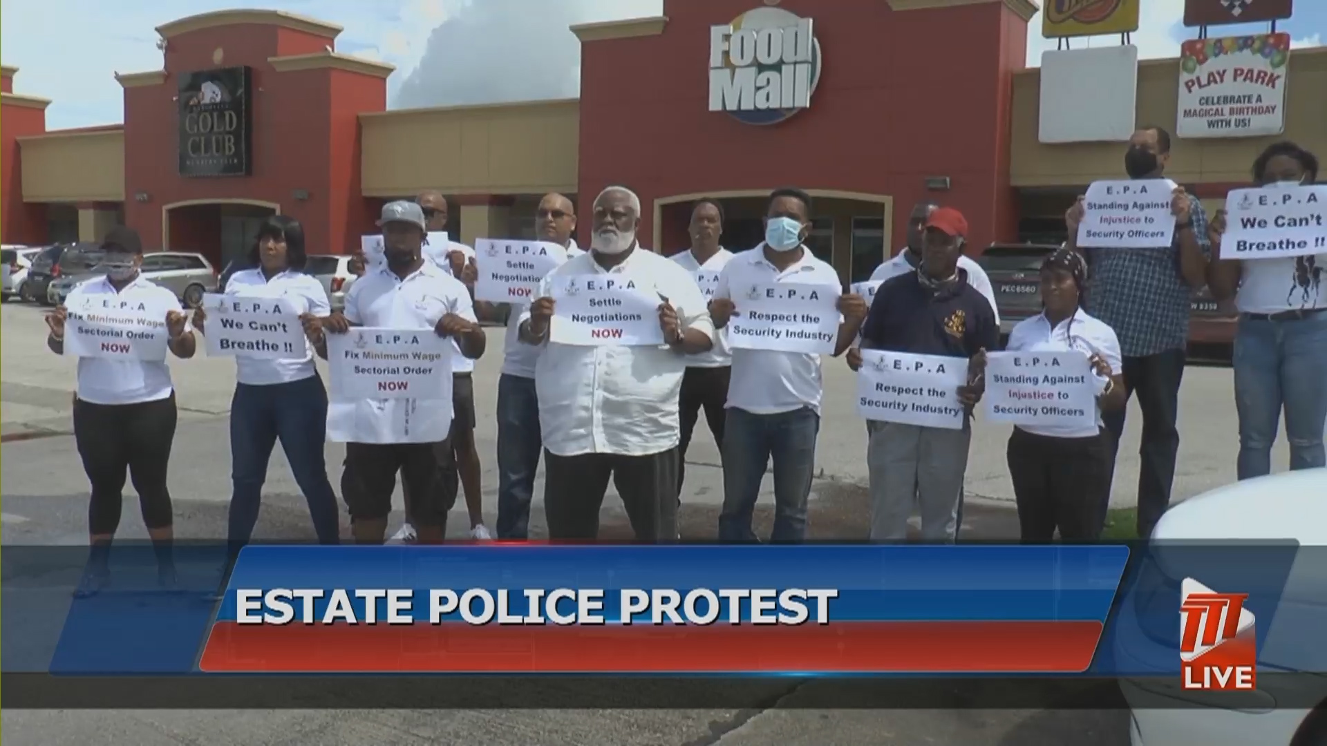 Estate Police Protest - TTT News