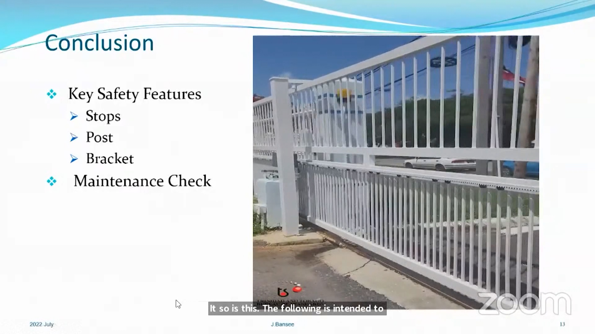 Cultural Shift Needed For Gate Safety - TTT News