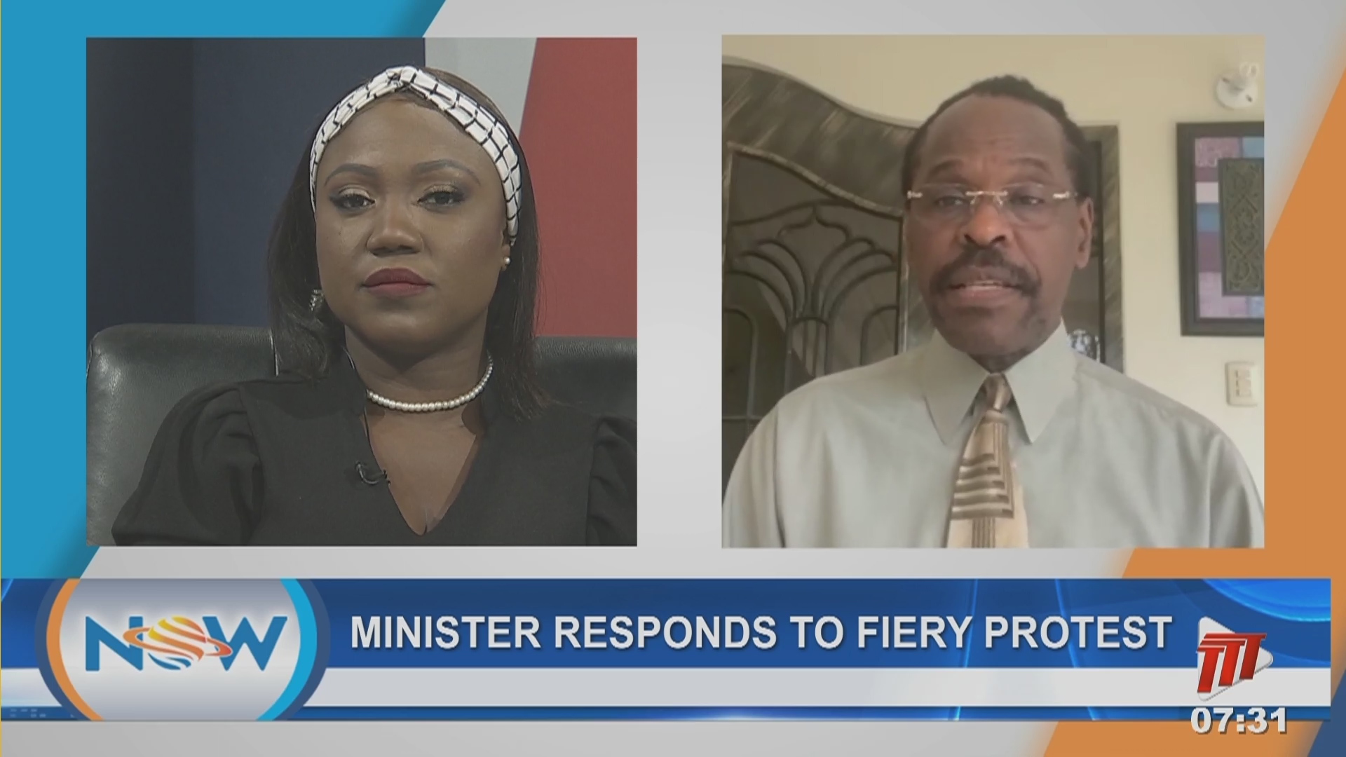 Minister Responds To Fiery Protest - TTT News