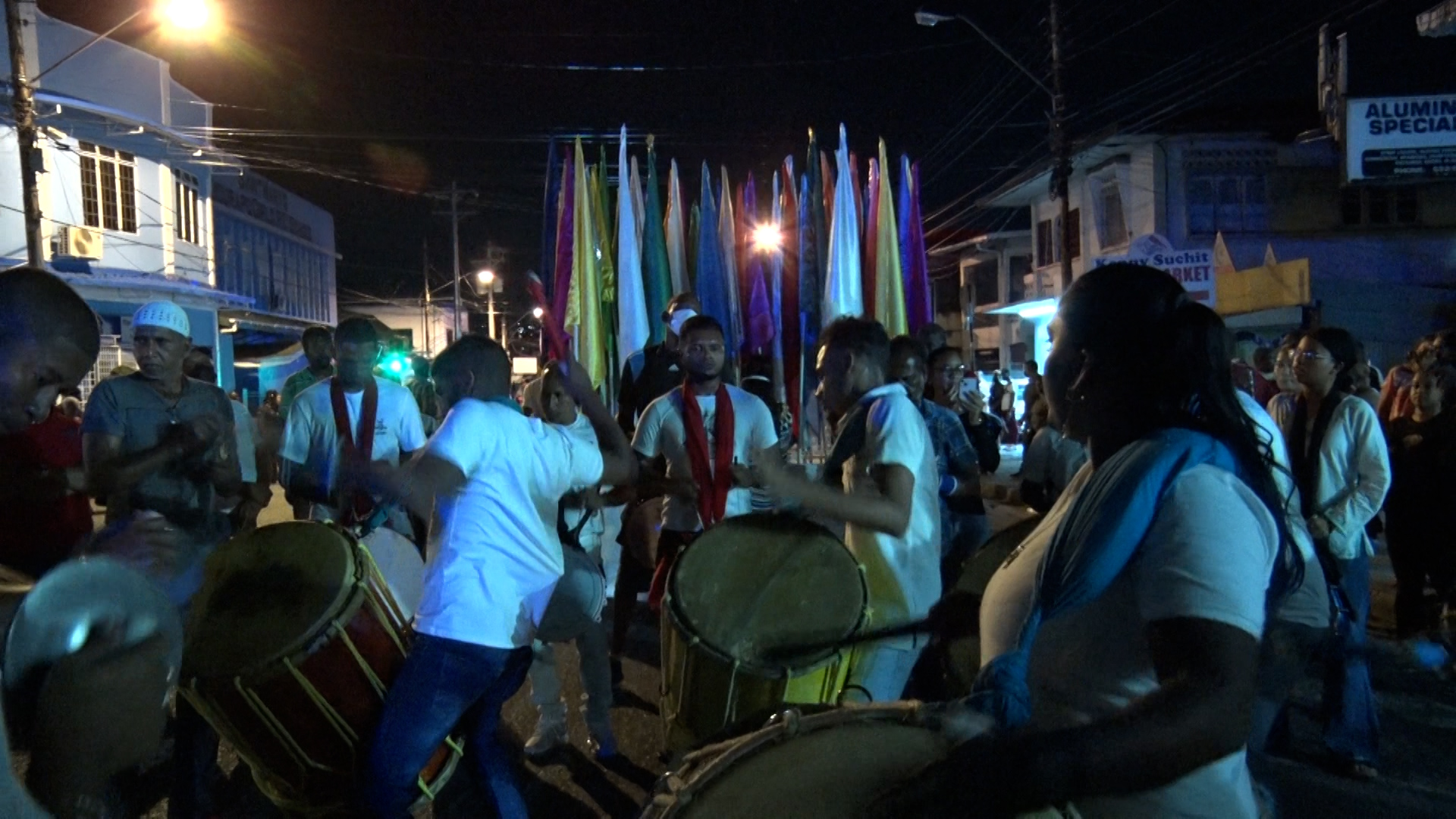 Hosay Procession Flag Night - TTT News