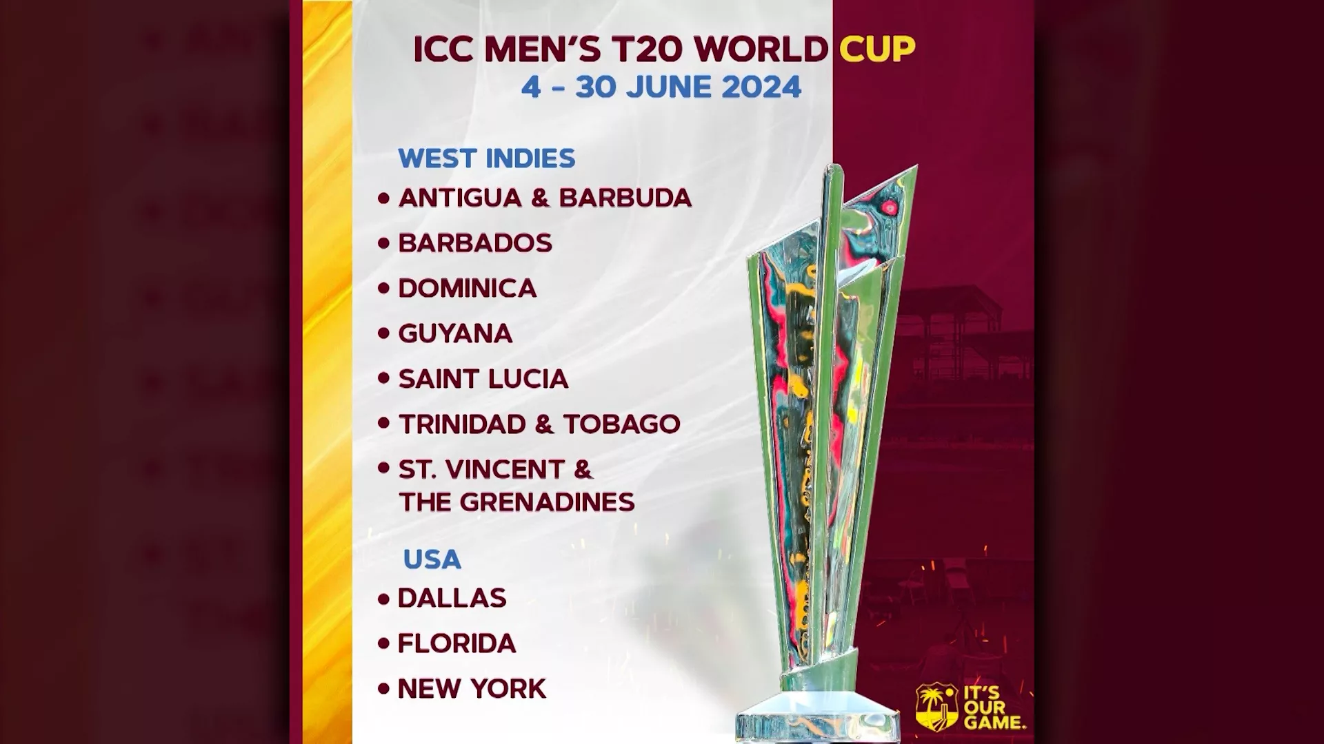 ICC Host Countries - TTT News