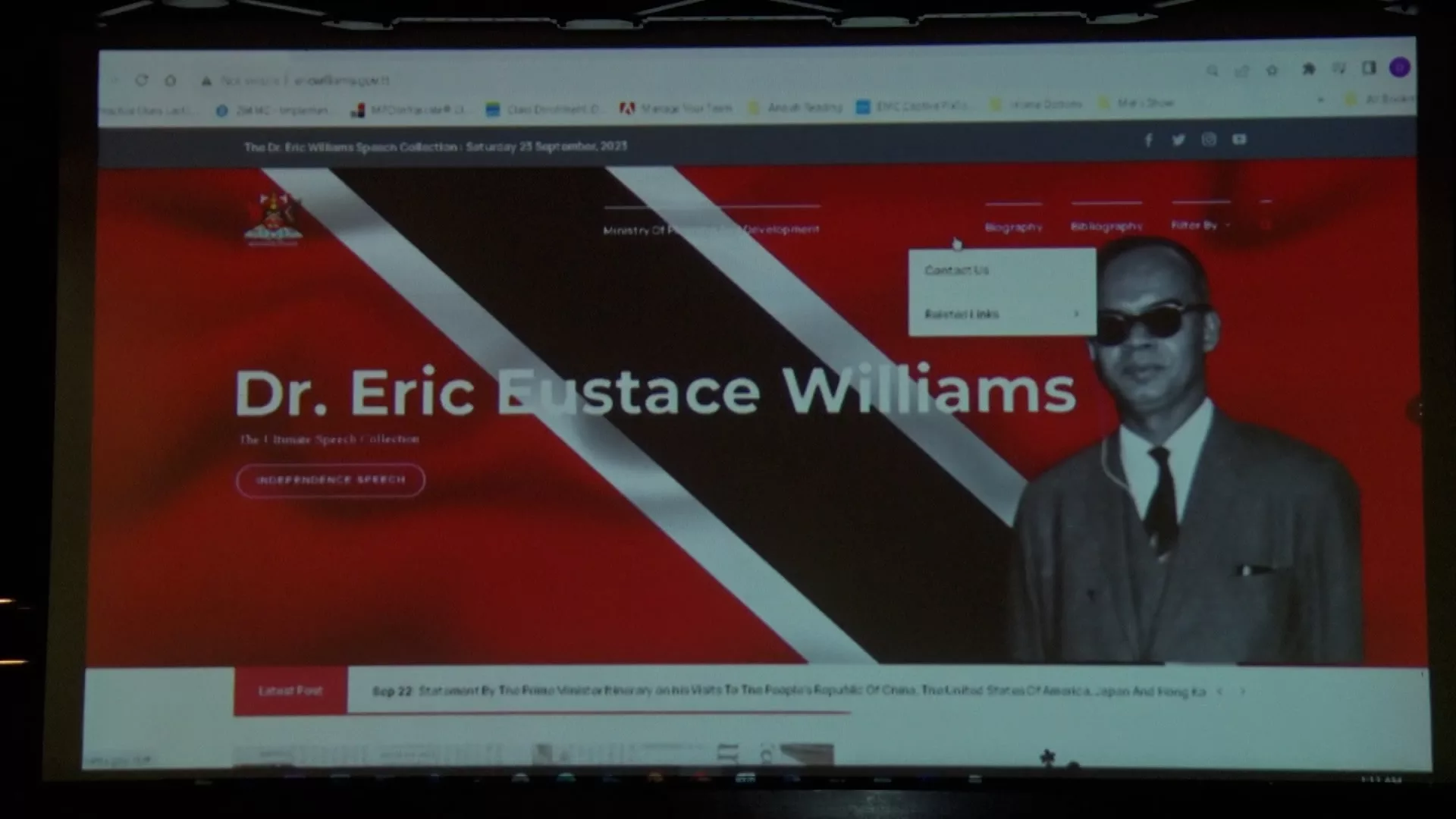 The Eric Williams Project - TTT News