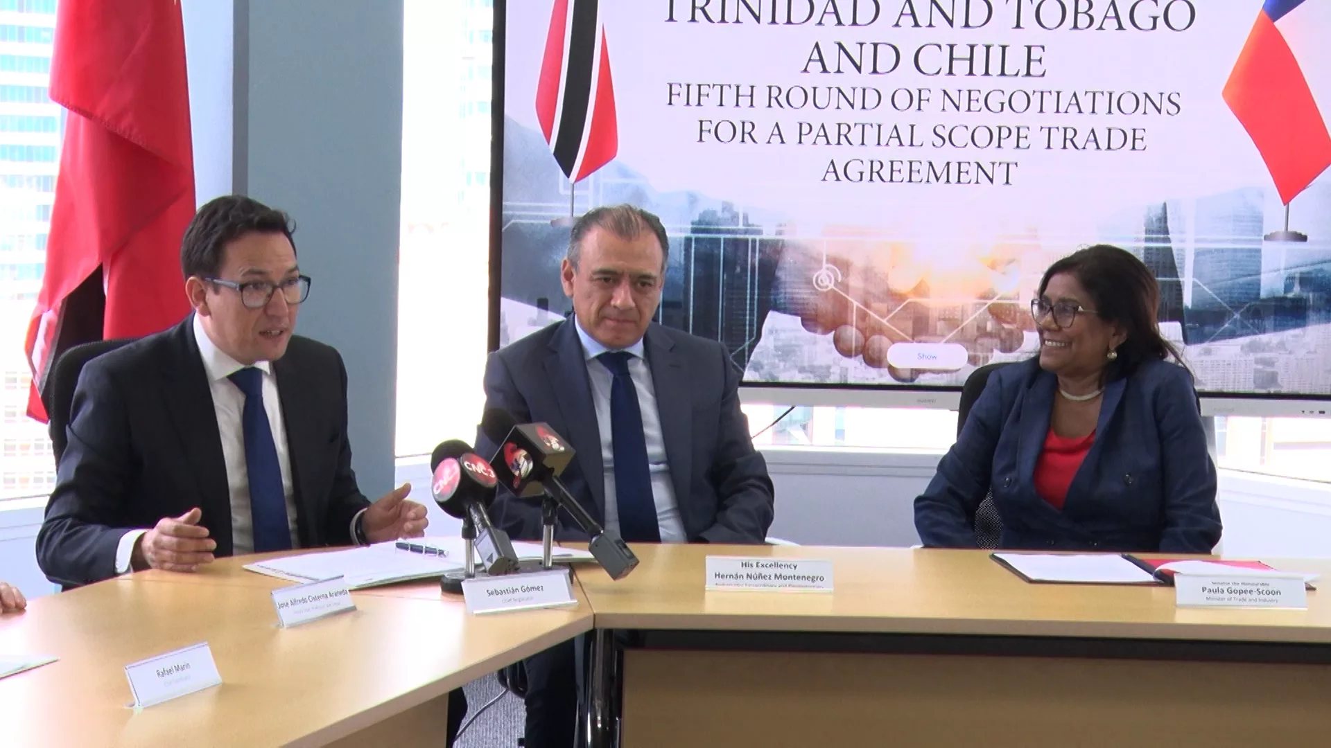 T&T, Chile Finalise Trade Negotiations - TTT News