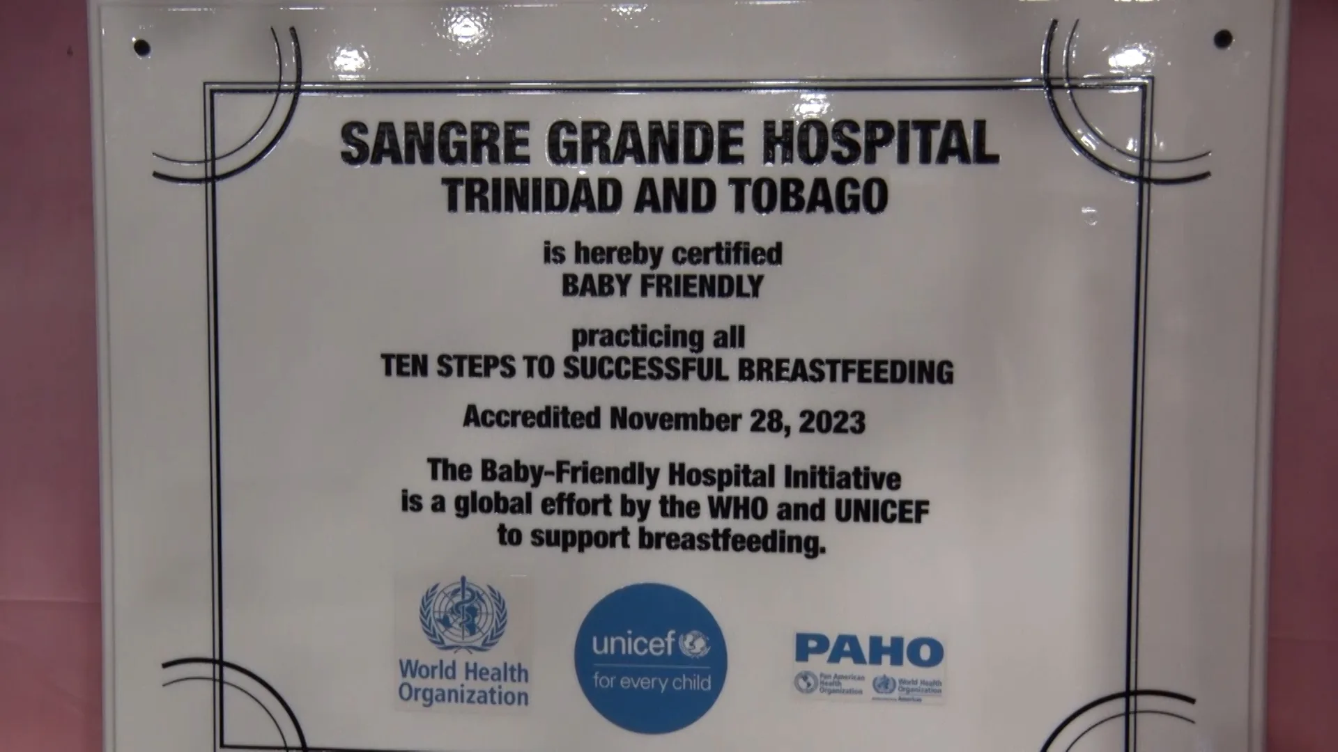 ERHA Achieves Baby Friendly Accreditation - TTT News