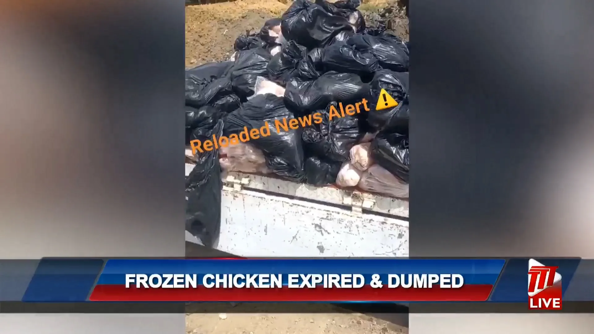 Frozen Chicken Expired And Dumped - TTT News