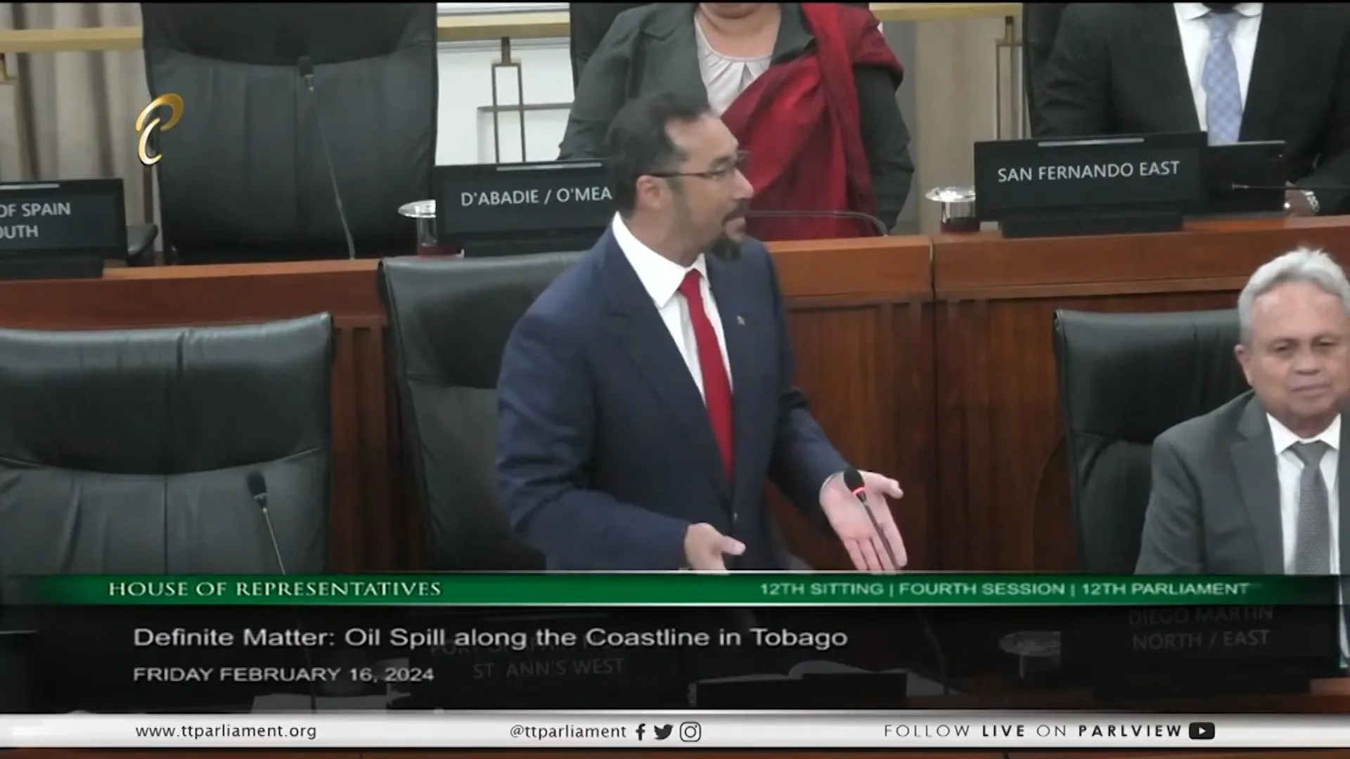 Parliament Discusses Oil Spill - TTT News