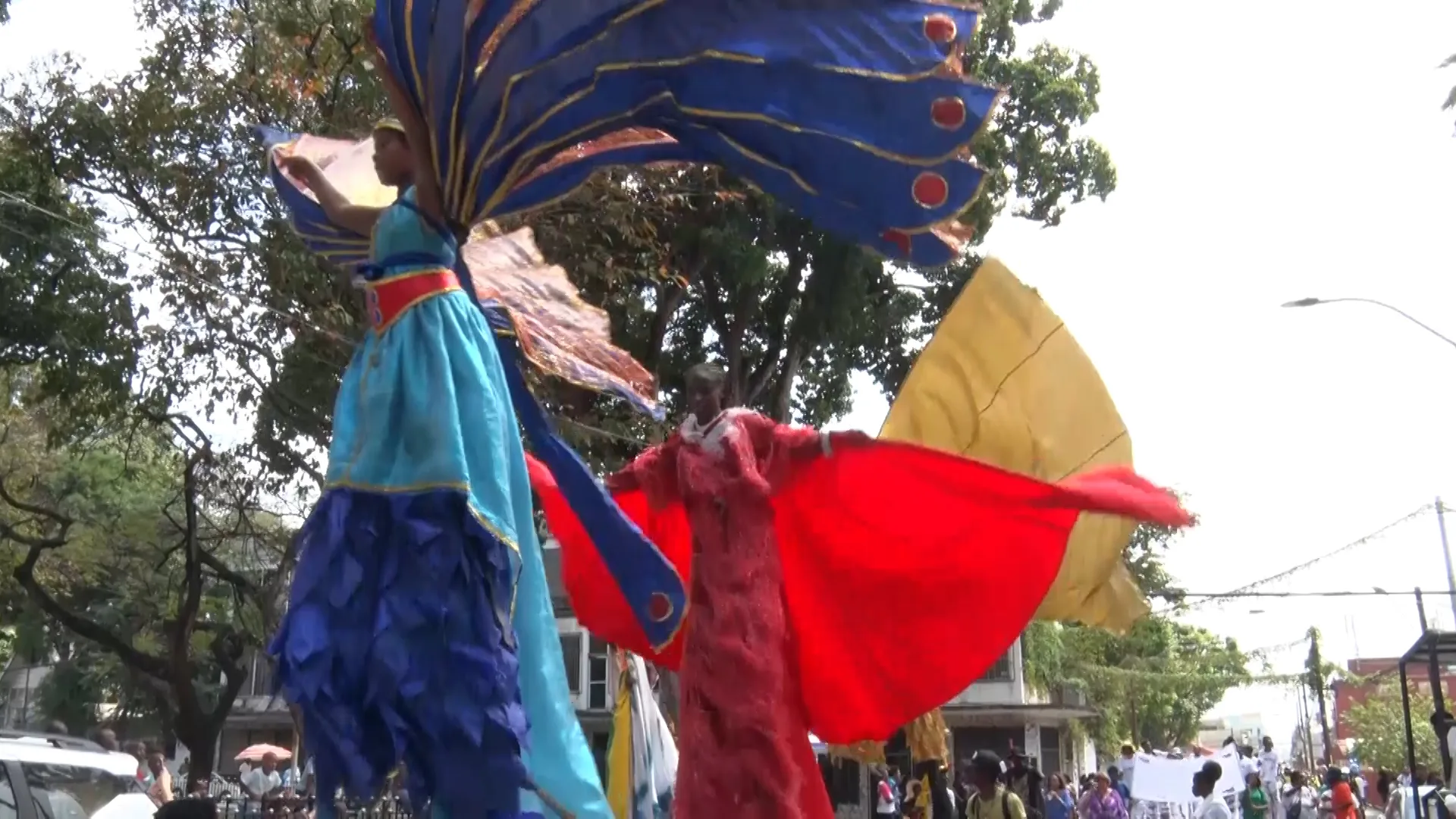 Traditional Carnival Characters Parade Through Capital City - TTT News