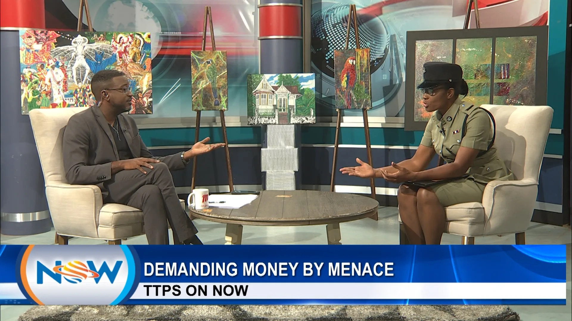 TTPS On NOW – Demanding Money By Menace - TTT News