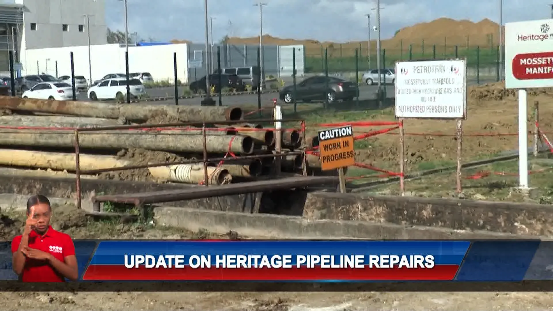 Update On Heritage Pipeline Repairs - TTT News