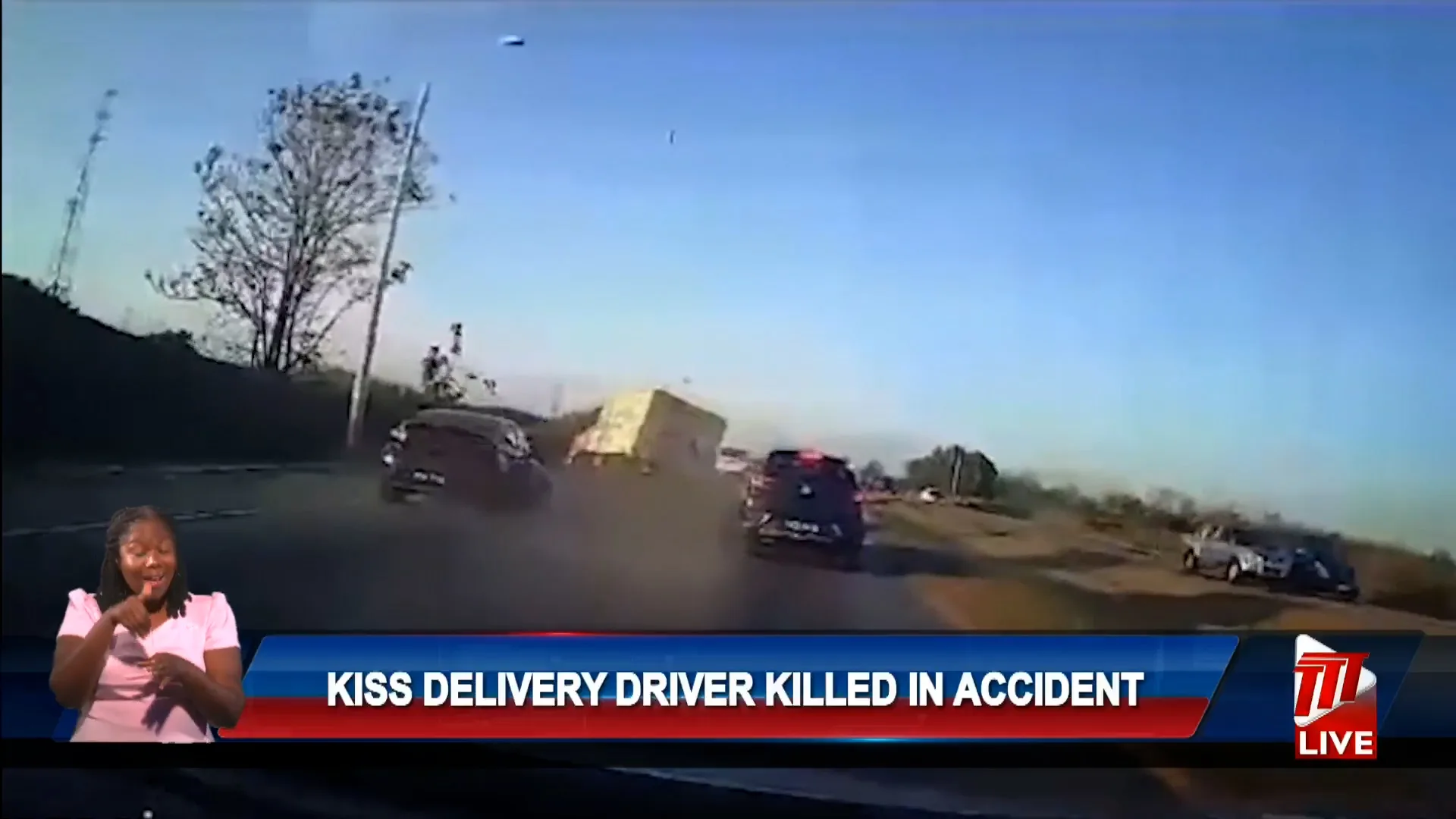 Kiss Delivery Driver Killed In Accident - TTT News