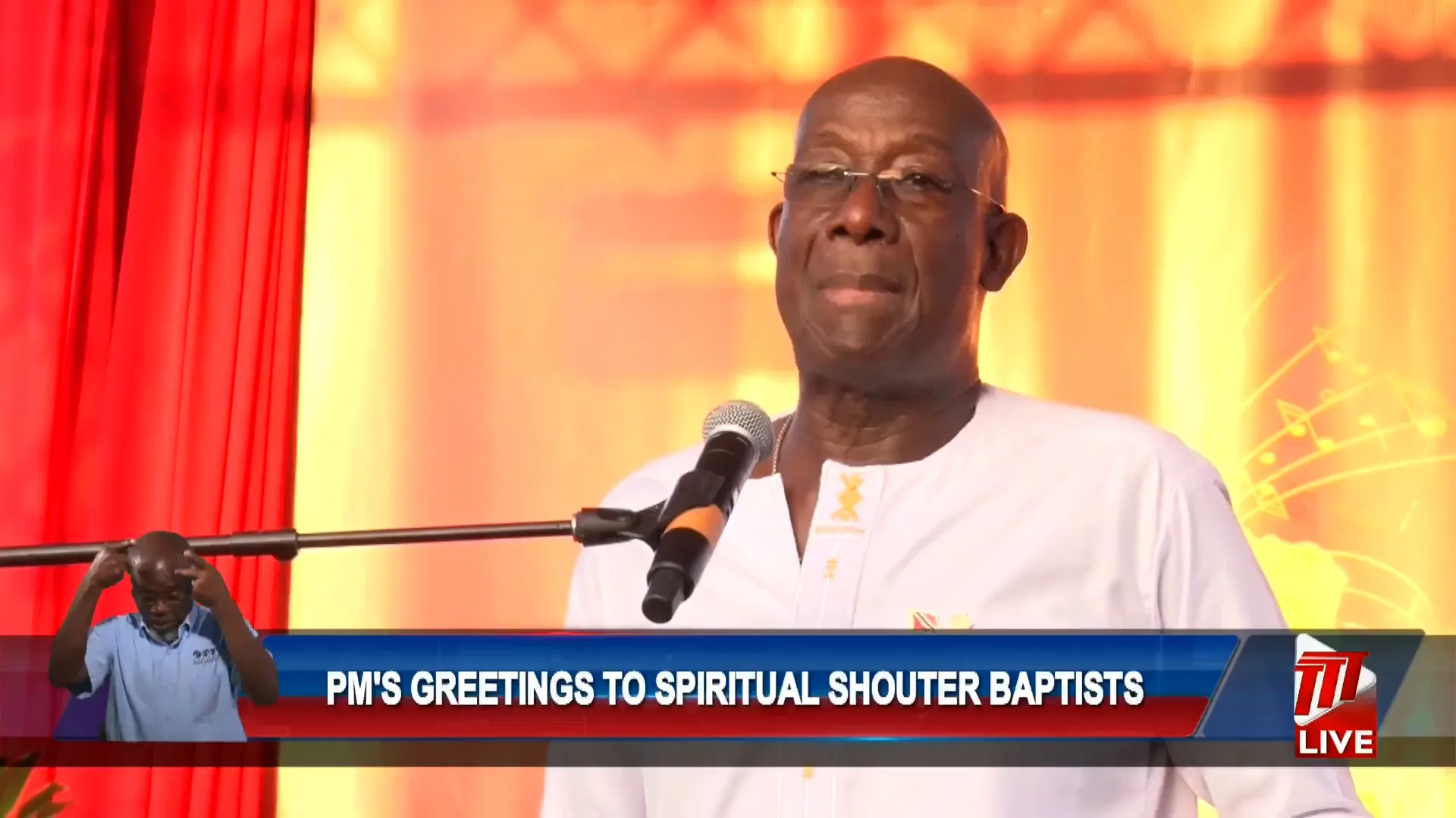 PM's Greetings To Spiritual Shouter Baptists - TTT News