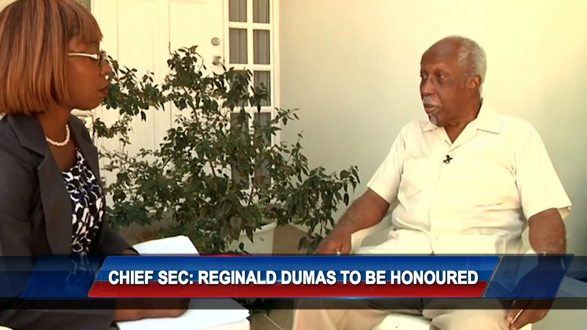 Chief Sec : Reginald Dumas To Be Honoured - TTT News