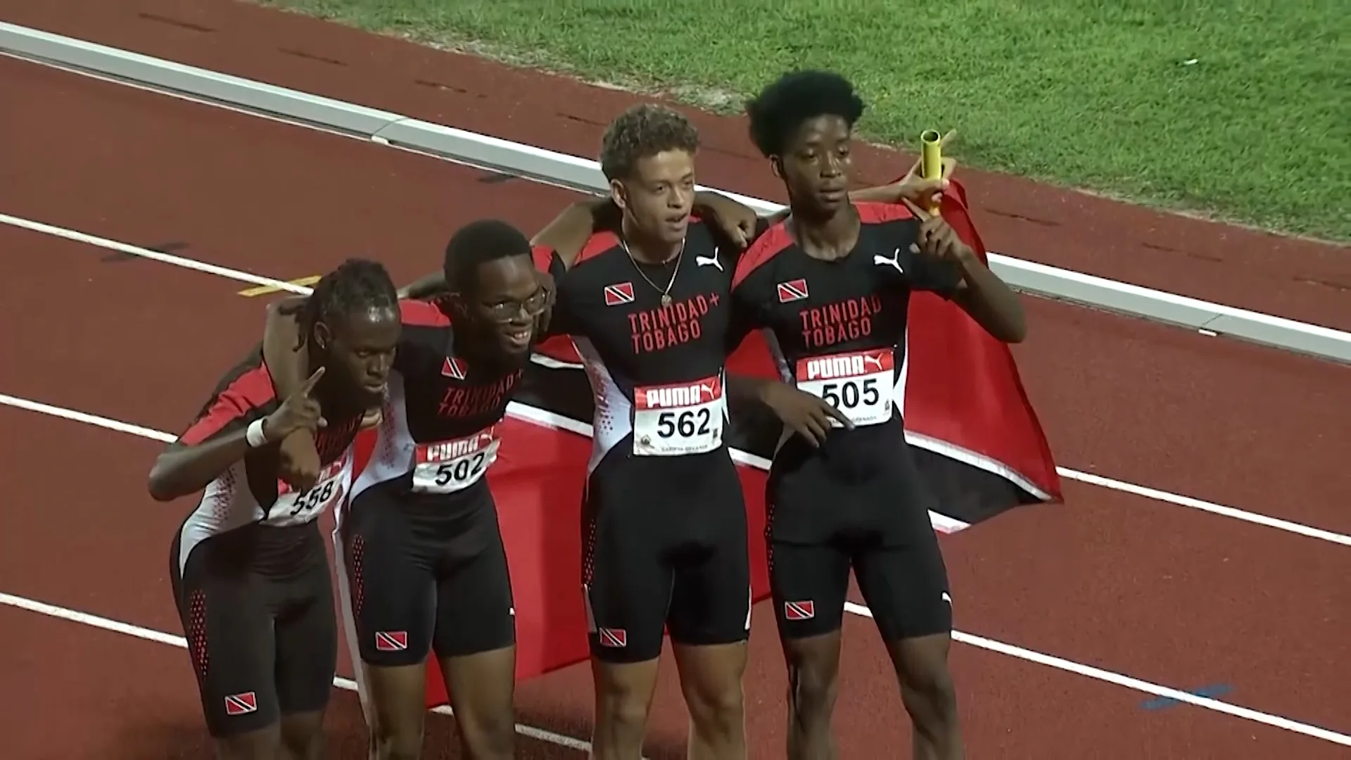 Carifta Games : Team TTO Wins Relay - TTT News