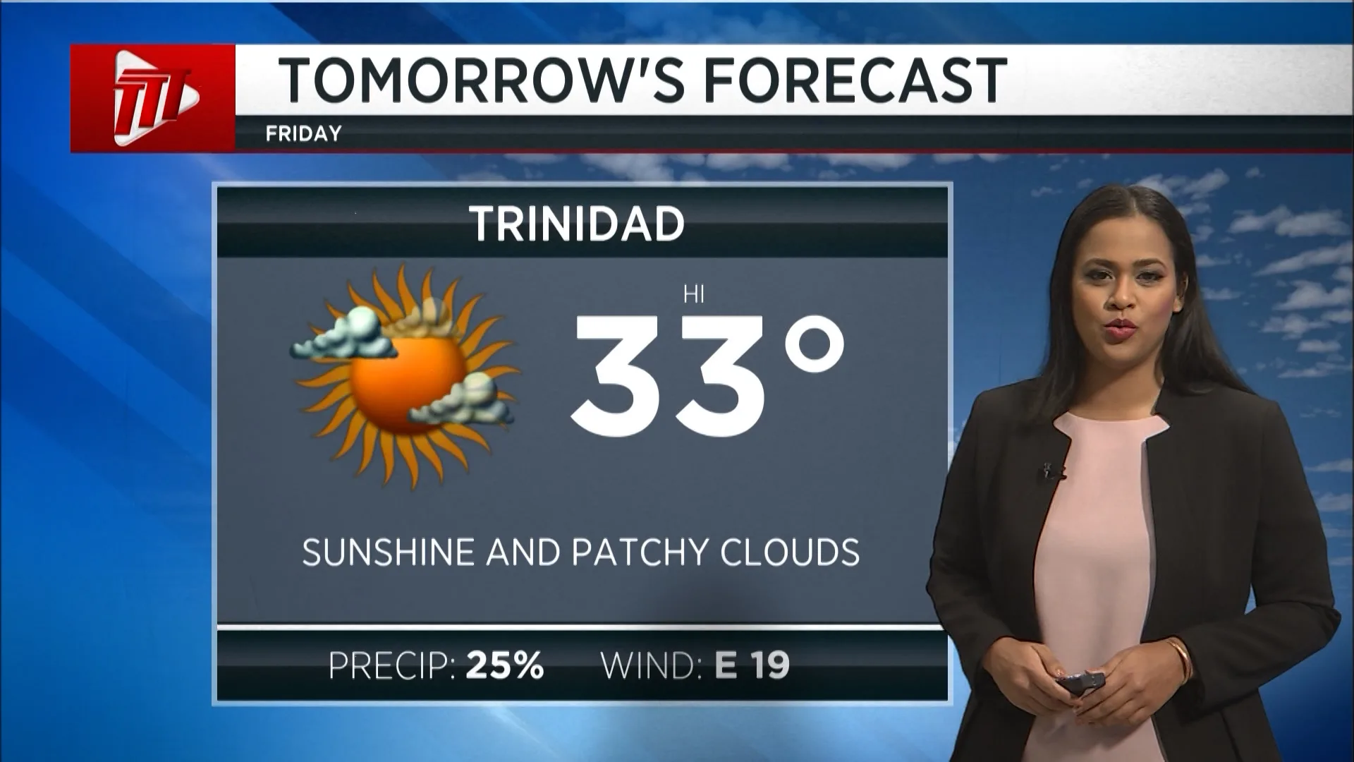 Weather Forecast - Thursday 11th April 2024 - TTT News