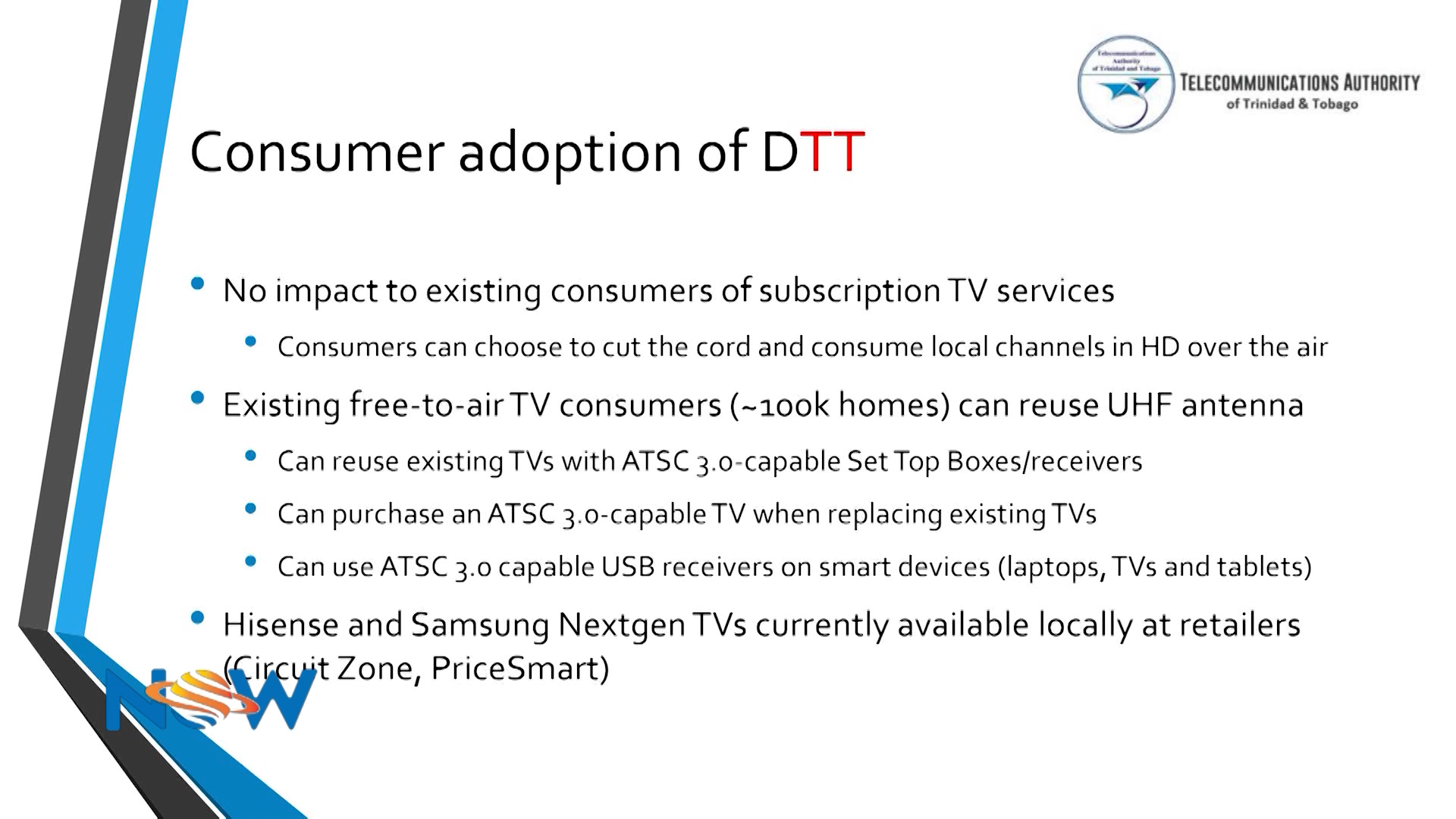 The Adoption Of Digital Terrestrial Television (DTT) In T&T - TTT News