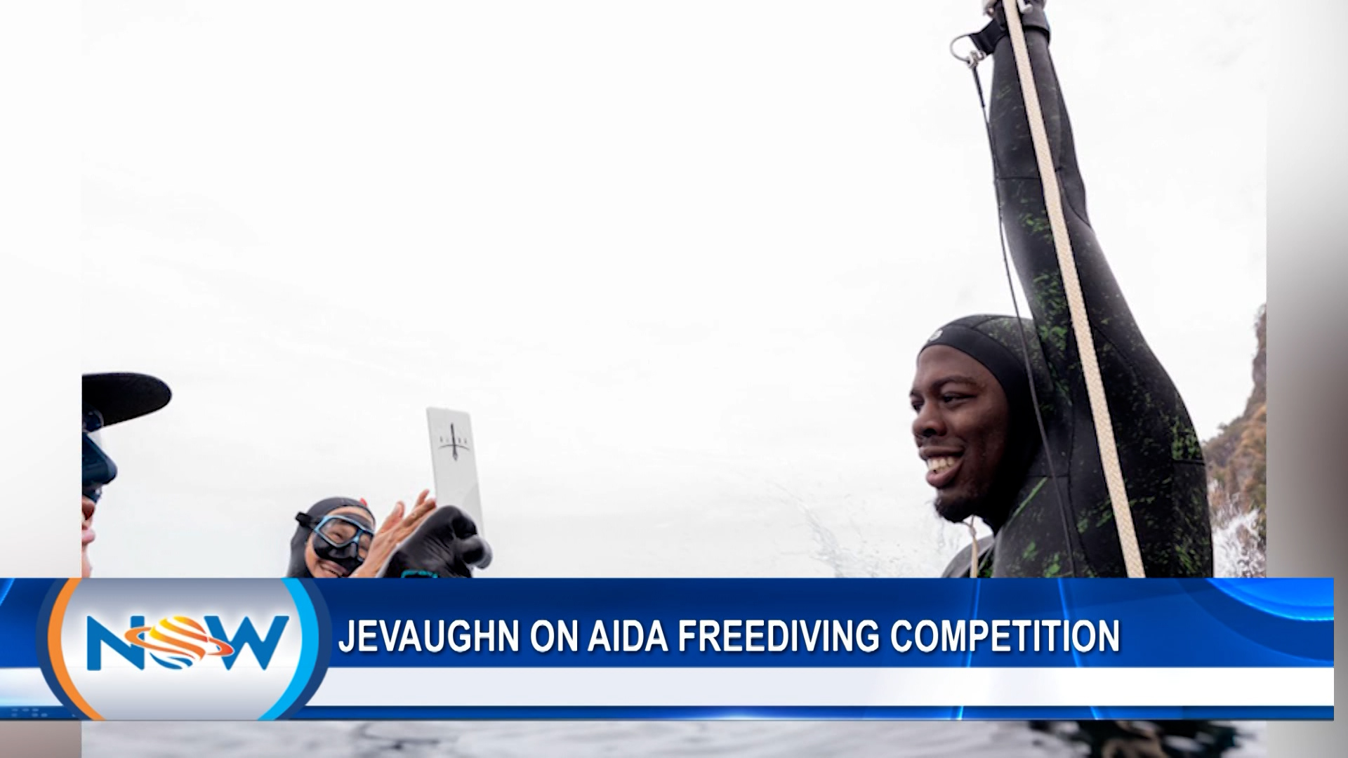 Jevaughn On AIDA Freediving Competition - TTT News