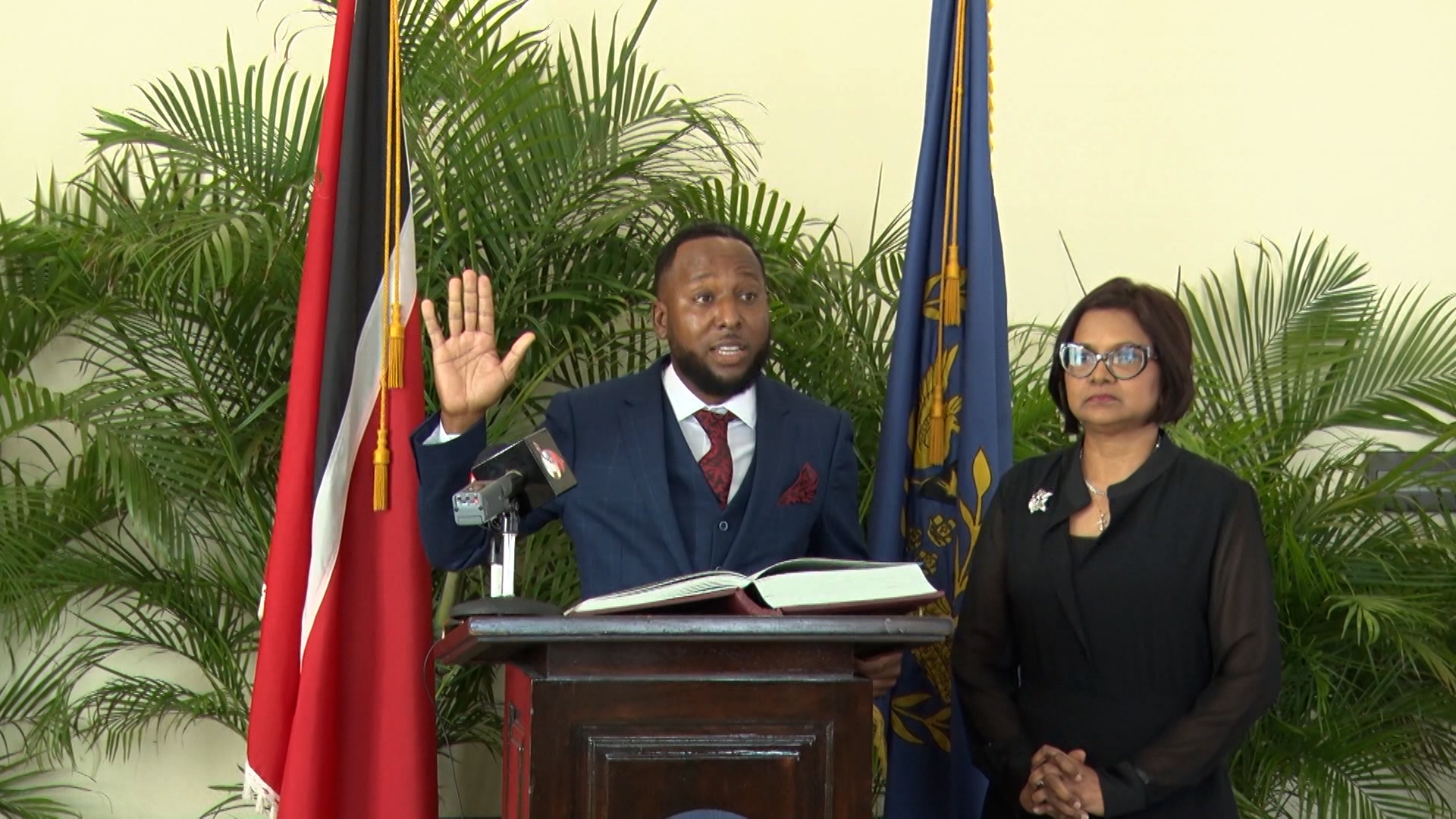Joel Sampson Sworn In As THA Secretary of Community Development, Youth ...