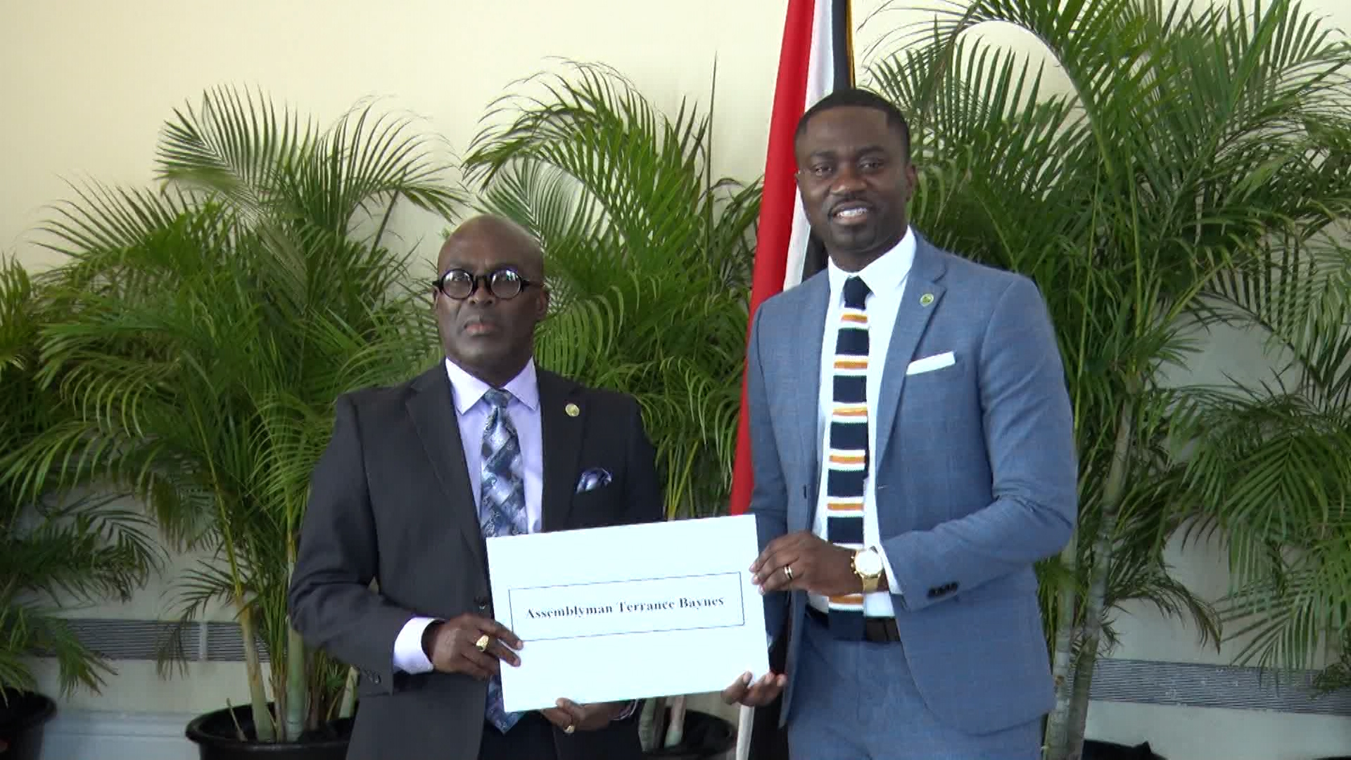 Baynes Sworn In - TTT News