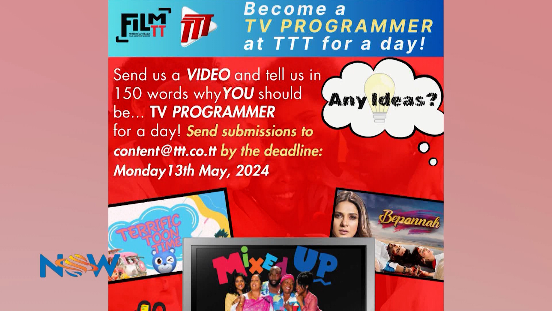 Become A Television Programmer For A Day At TTT! - TTT News