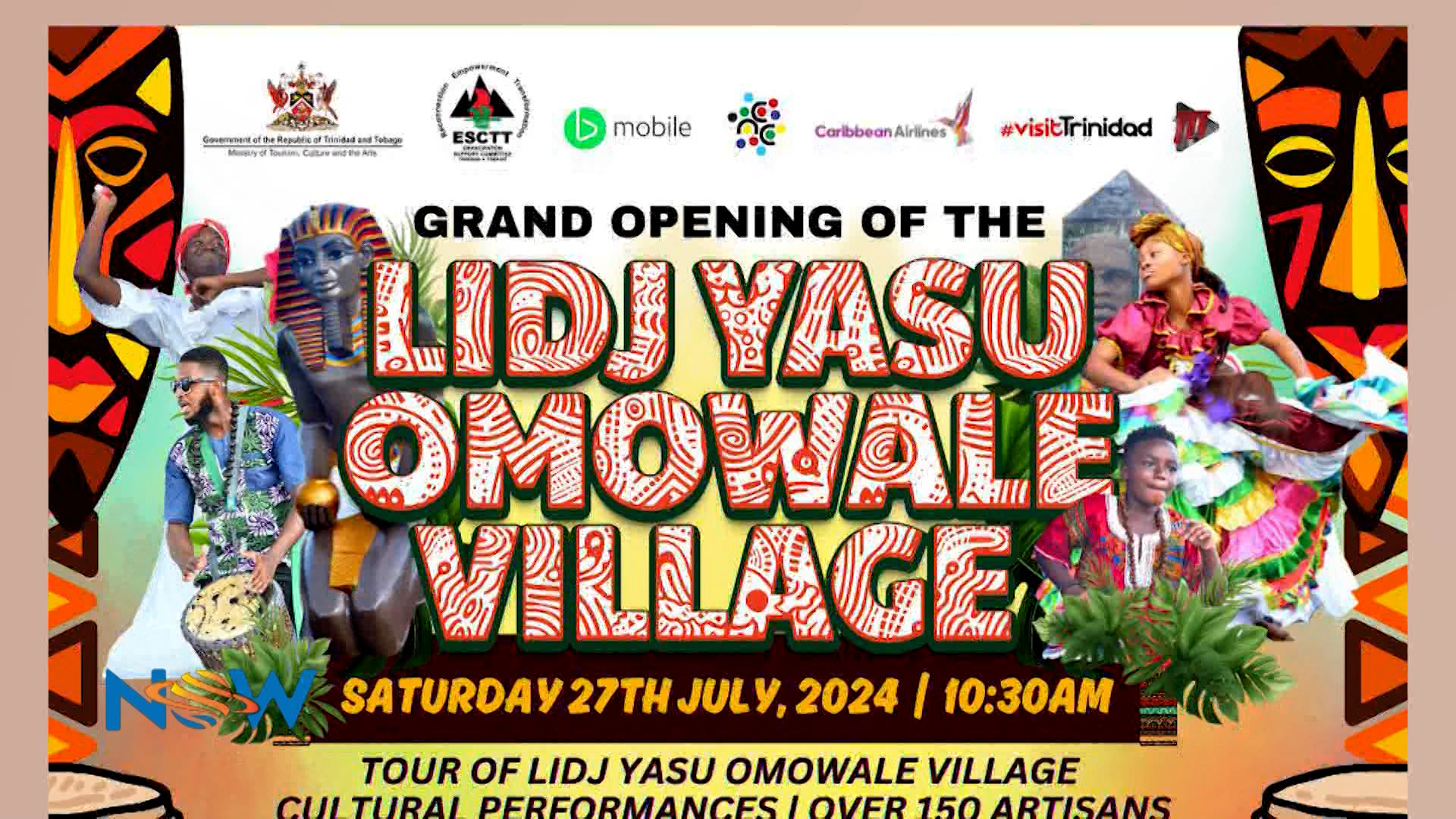 Grand Opening Of The Lidj Yasu Omowale Emancipation Village - TTT News