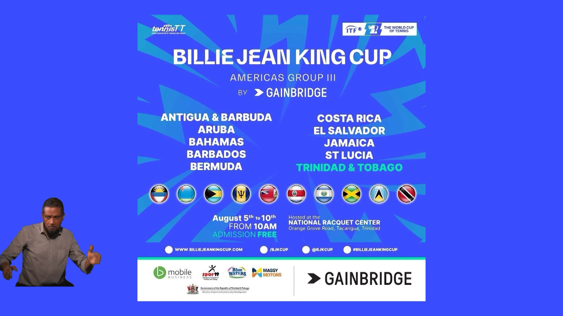 T&T To Host Billie Jean King Cup - TTT News