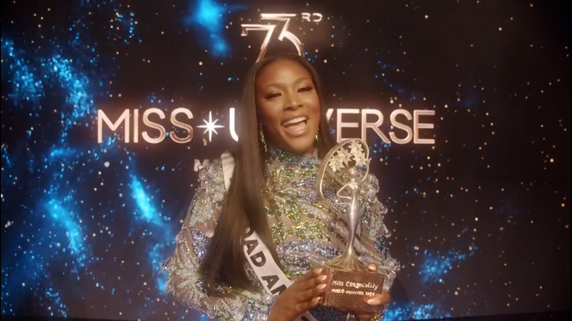 Feel Good Moment – T&T’s Jenelle Thongs Wins Miss Congeniality Award At ...