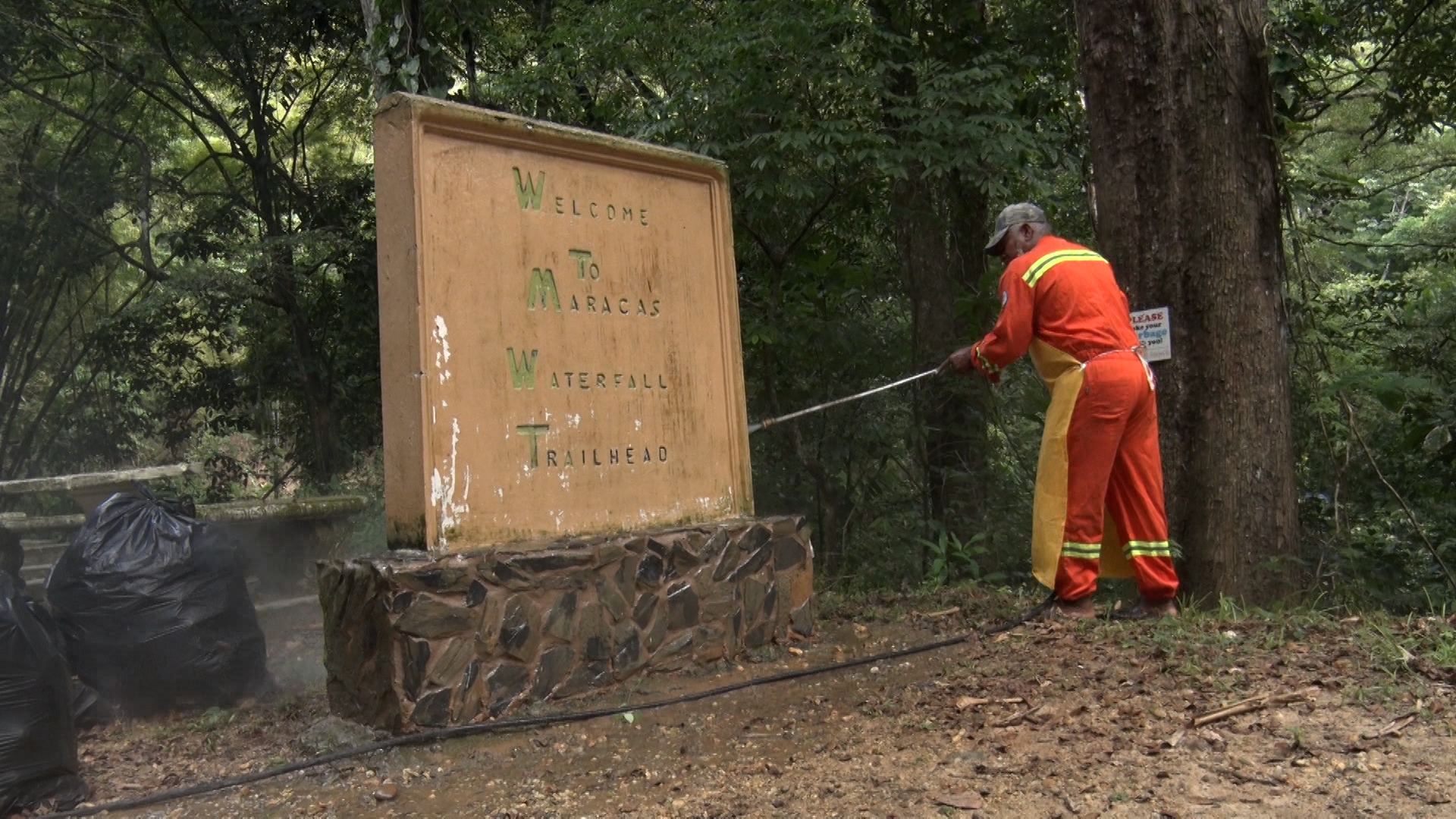 Rehabilitation Efforts Underway At Maracas Waterfall Site - TTT News
