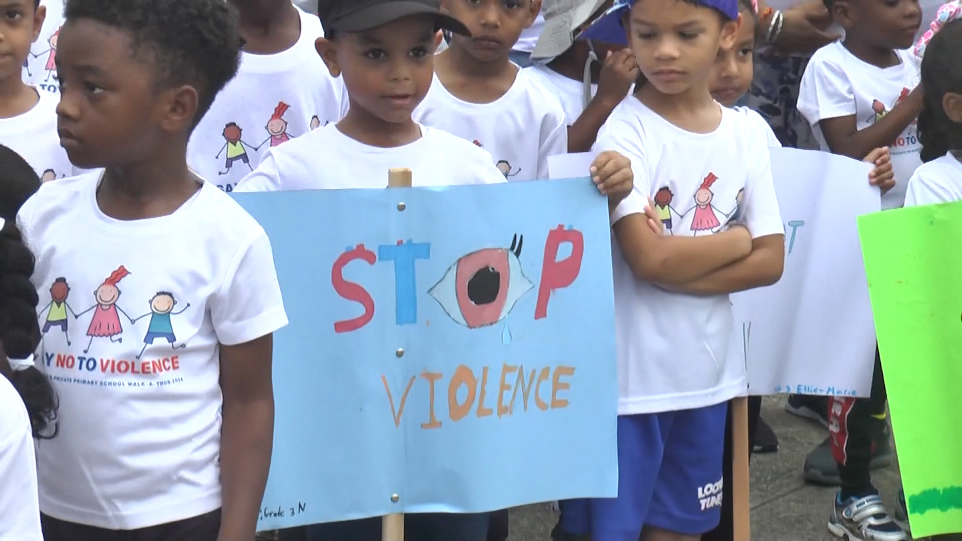 St. Peter’s Private Primary School Students Walk Against Violence - TTT ...