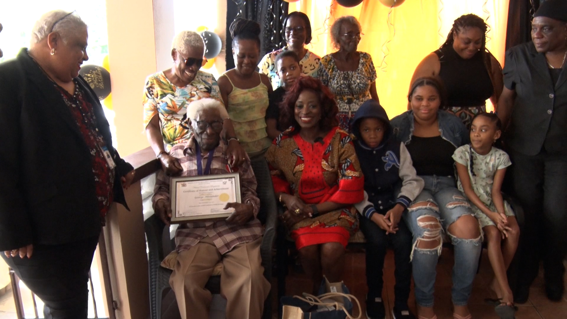 A Century Of Blessings: George Alexander Becomes A Centenarian - TTT News