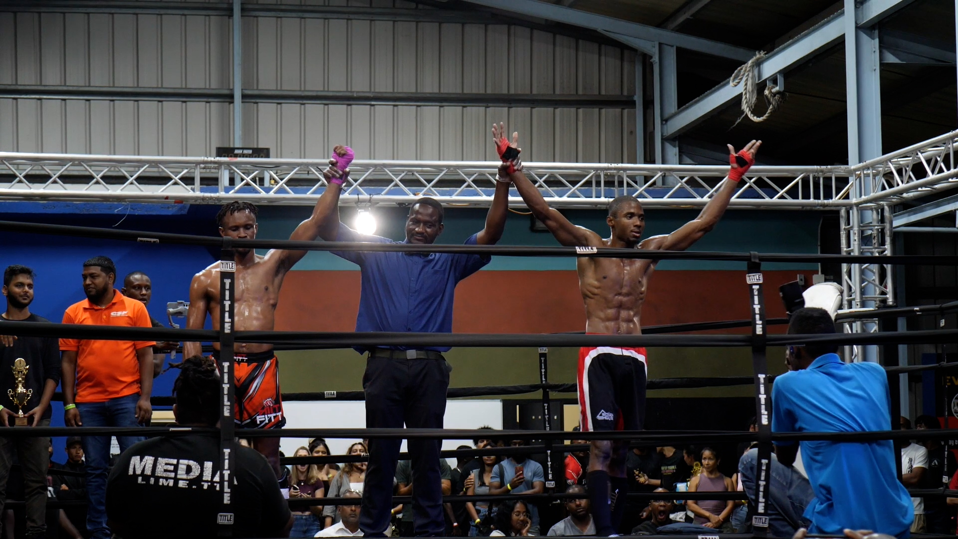 Diaz And Fortune Triumph At ‘Rooftop Rumble, The Return’ - TTT News