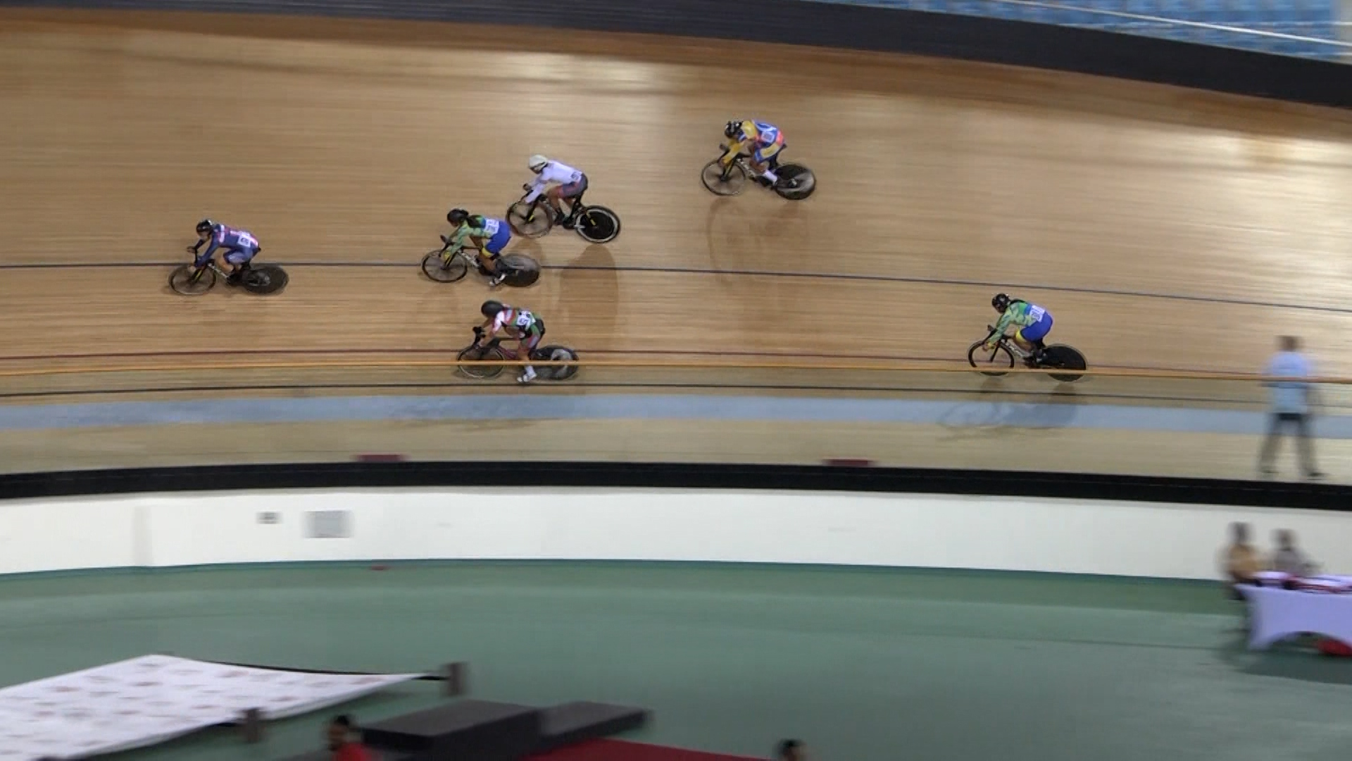 High-Speed Action At The National Track Cycling Championships in Couva ...