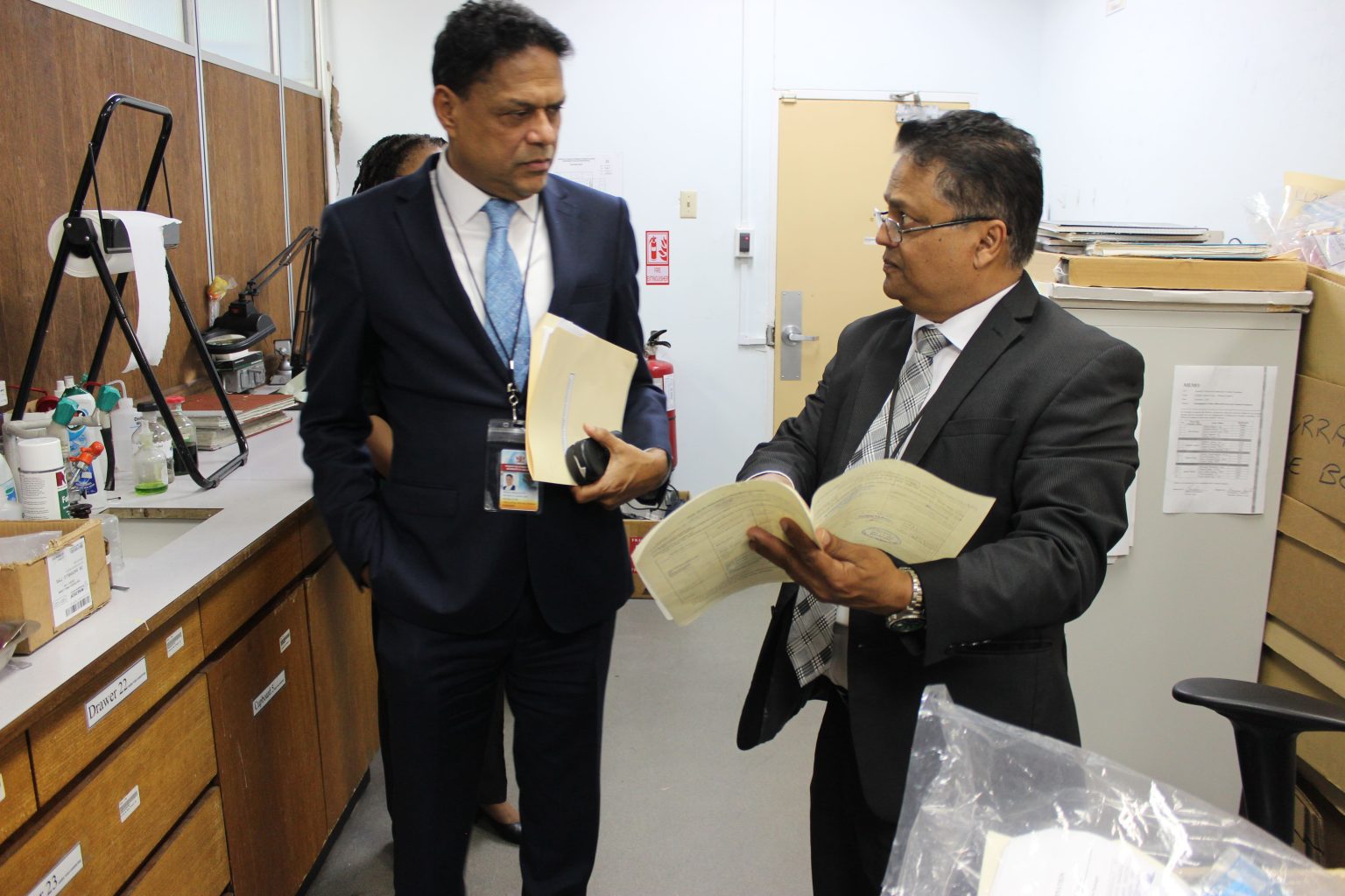 Minister of Justice Tours Forensic Science Centre, Underscores ...