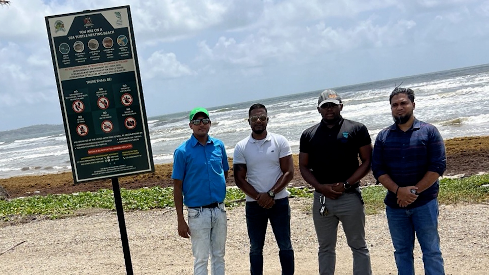 New Signs At Manzanilla To Protect Nesting Turtles - TTT News