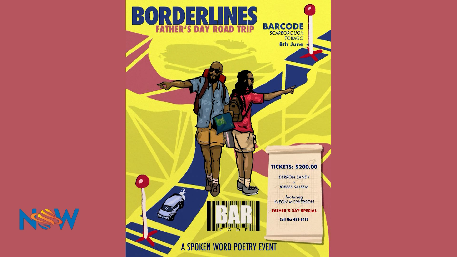Borderlines Spoken Word Road Trip - TTT News