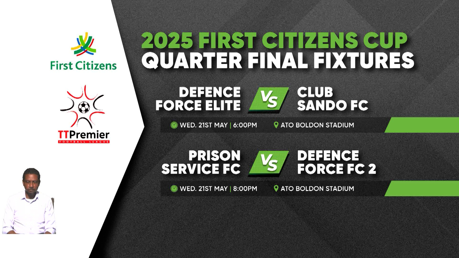 Exciting Double-Headers Ahead In 2025 First Citizens Cup - TTT News