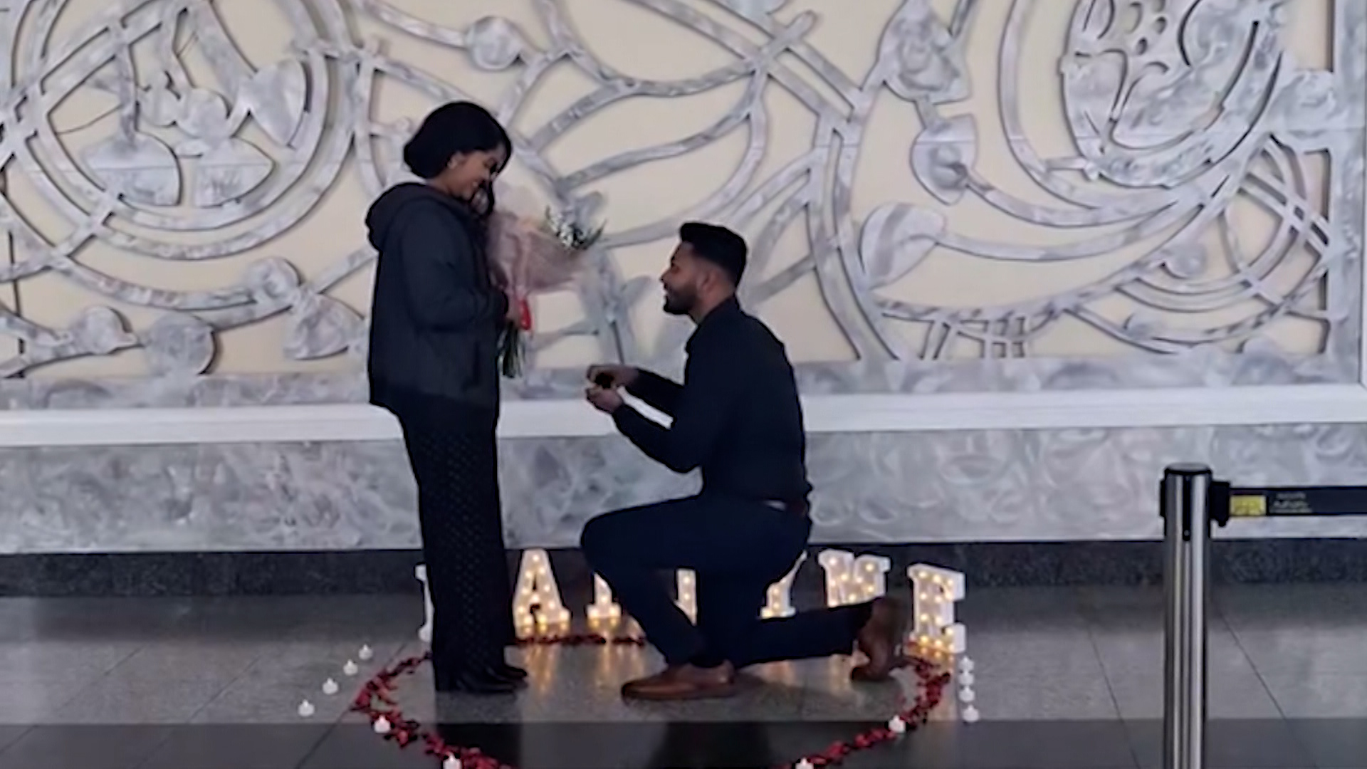 Feel Good Moment – Proposal At Piarco International Airport - TTT News