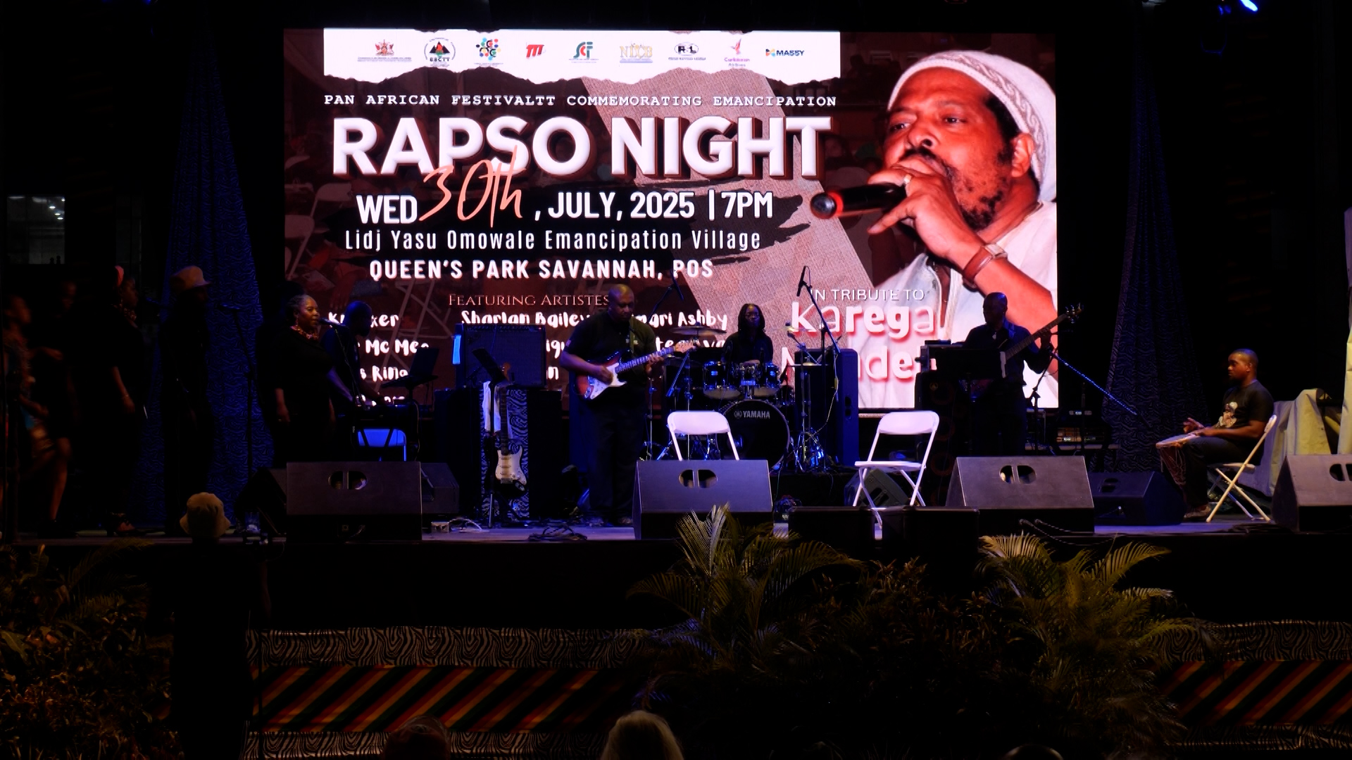 Karega Mandela Honoured At Emancipation Village - TTT News