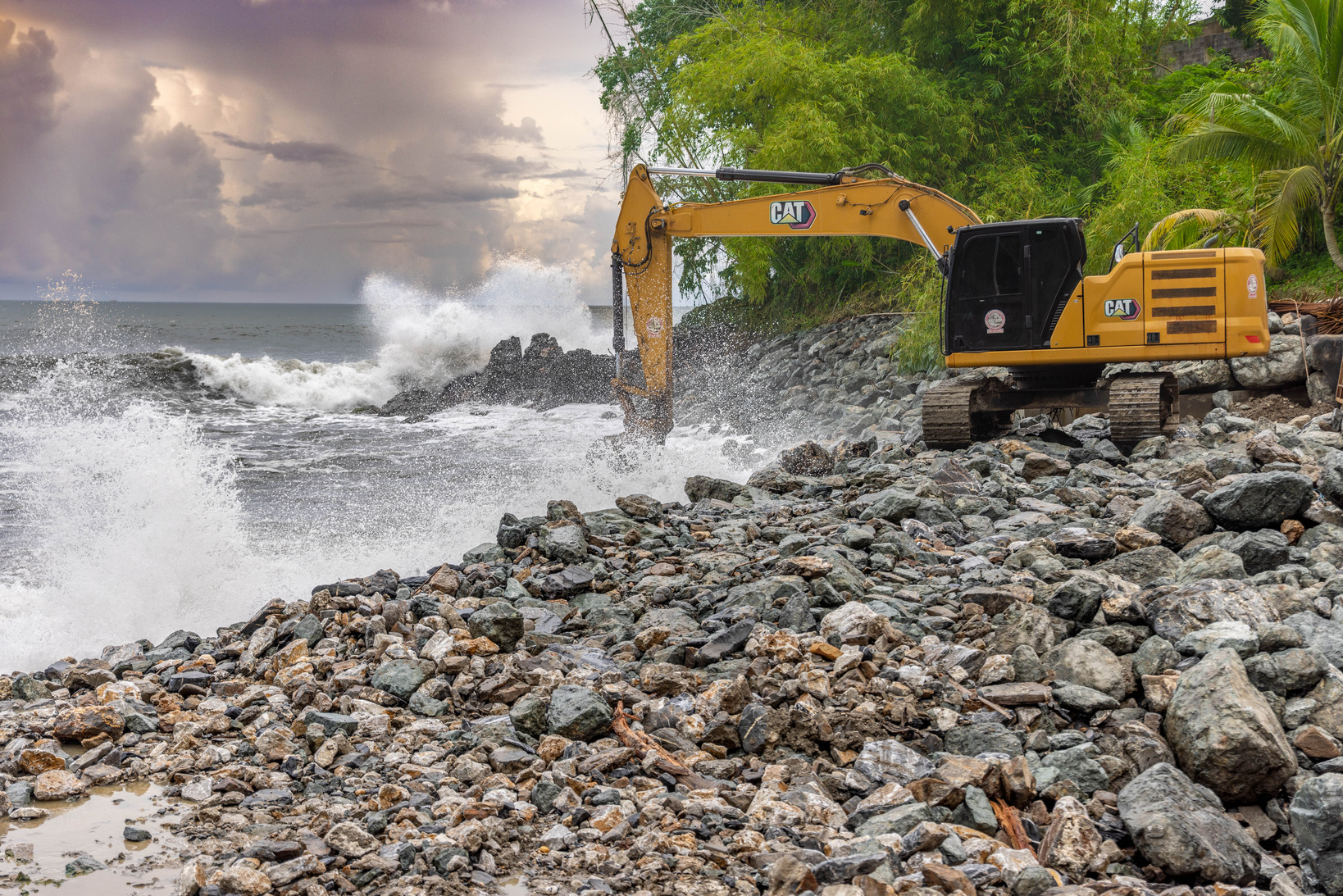 Paria Coastal Rehabilitation Project Reaches 50% Completion - TTT News