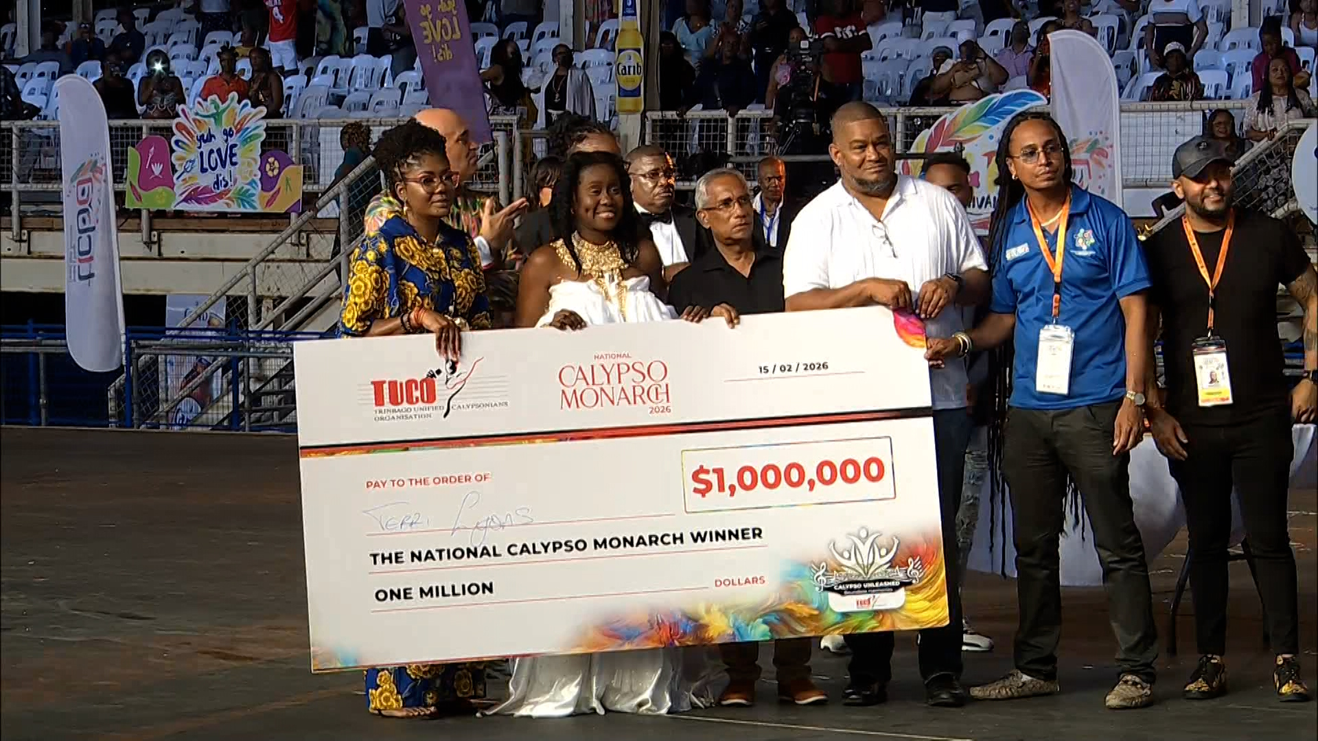 Terri Lyons Crowned 2026 Calypso Monarch With “Blessings” - TTT News