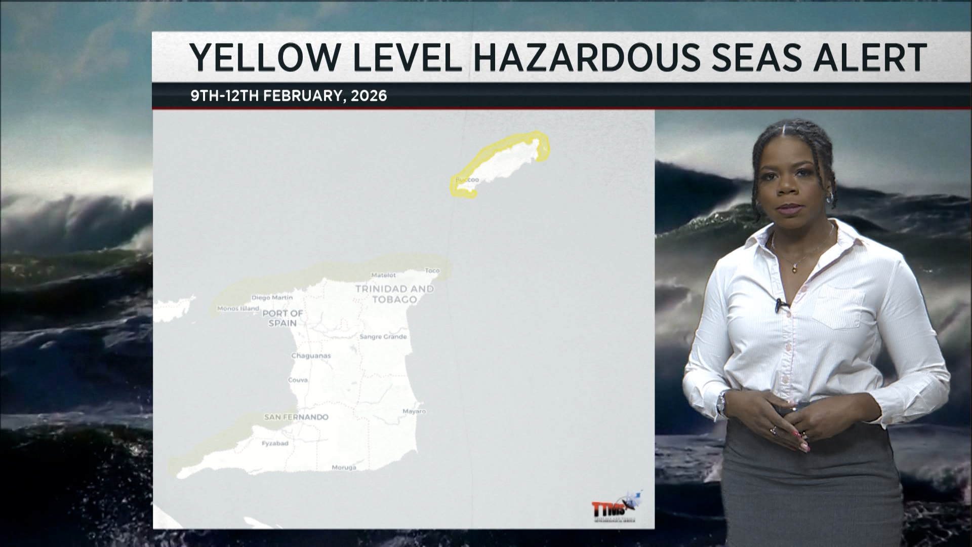 Weather Outlook – Monday February 9th 2026 - TTT News
